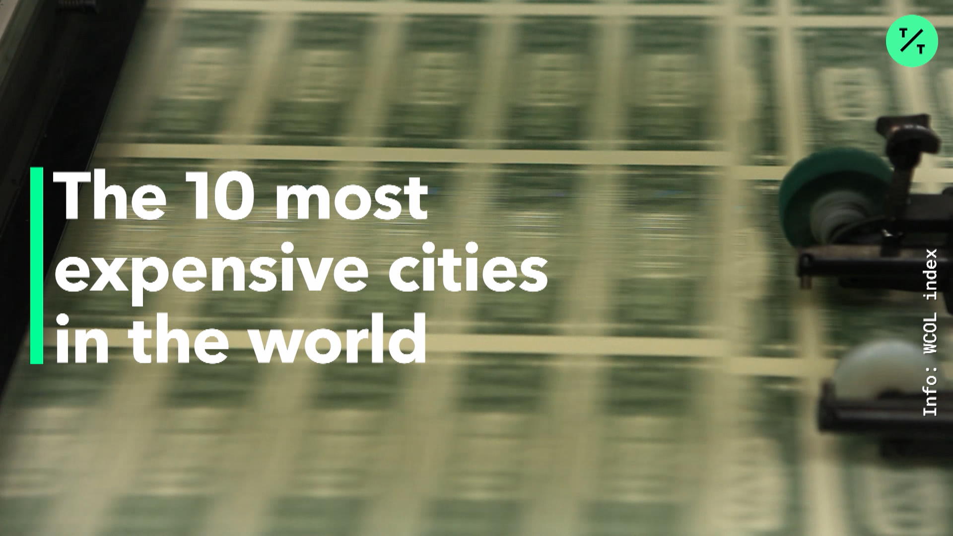 Watch World's Most Expensive Cities Revealed - Bloomberg