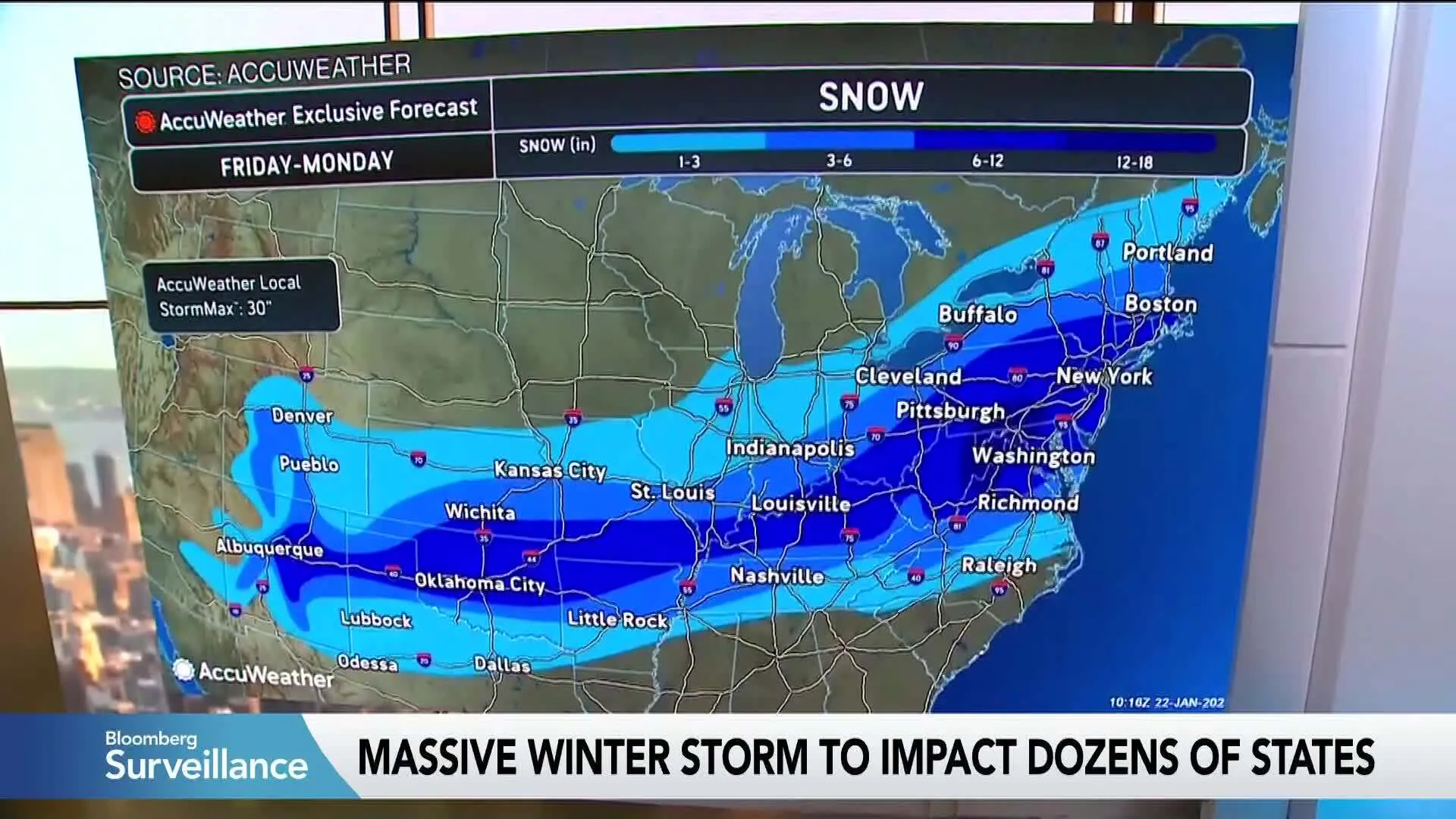 Watch Massive Winter Storm to Bring Snow, Ice to Dozens of US States ...