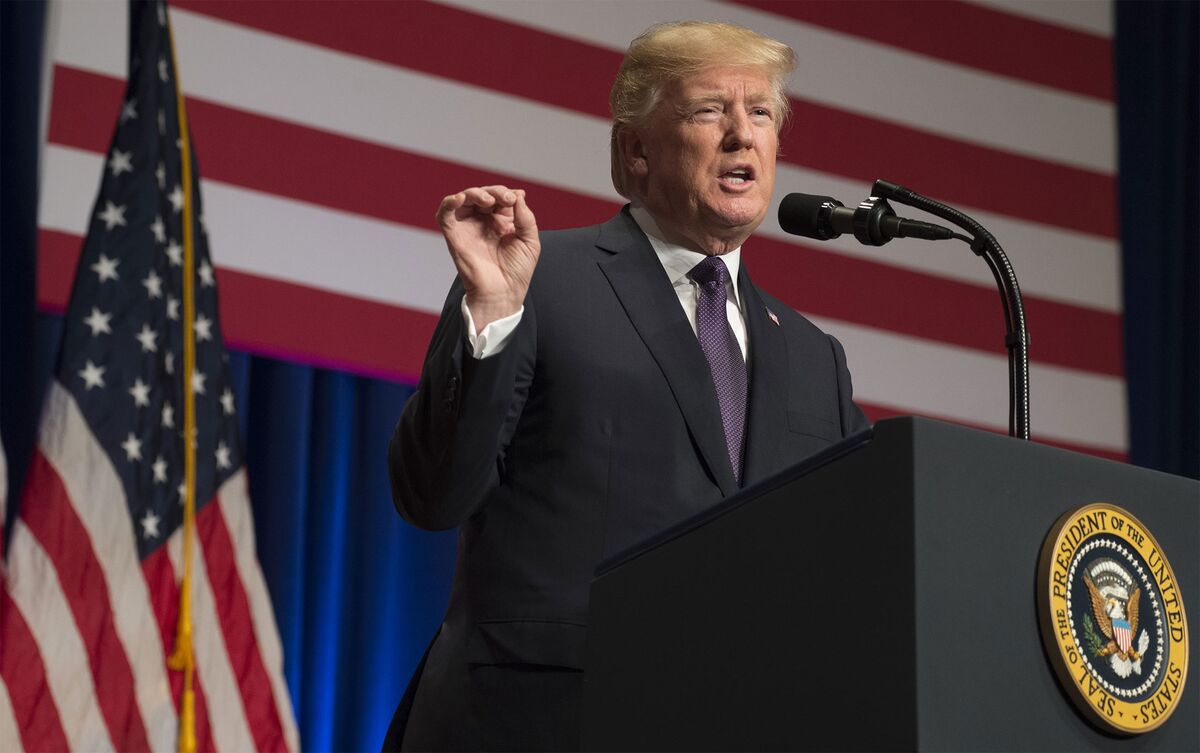 Trump Says ‘Unrivaled Power’ Is Key to U.S. Defense Strategy - Bloomberg