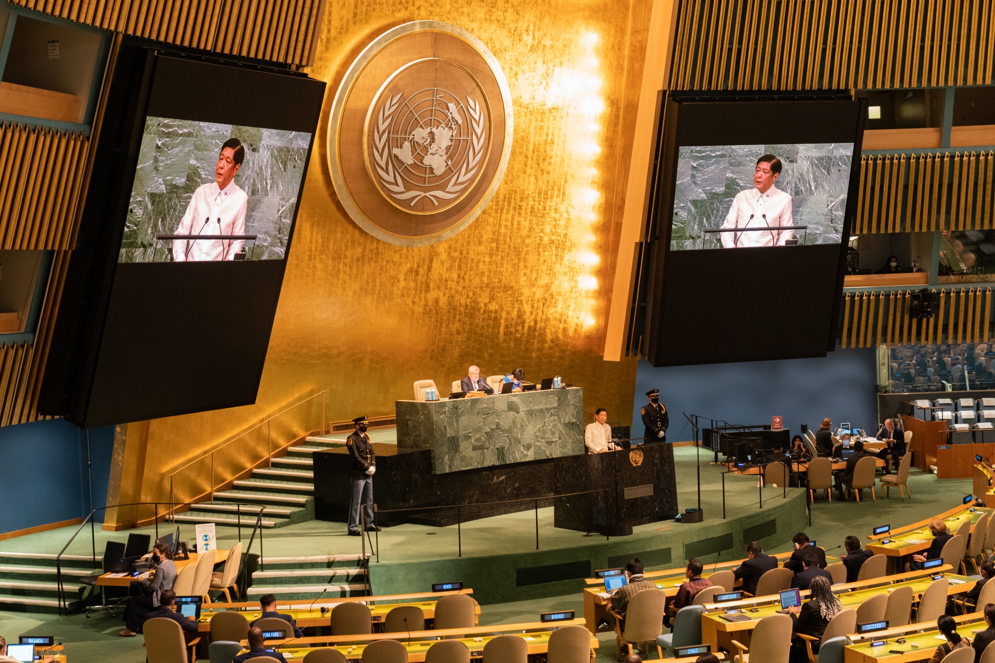 Philippines' Marcos Calls Out Climate Change ‘Injustice’ at UN General ...