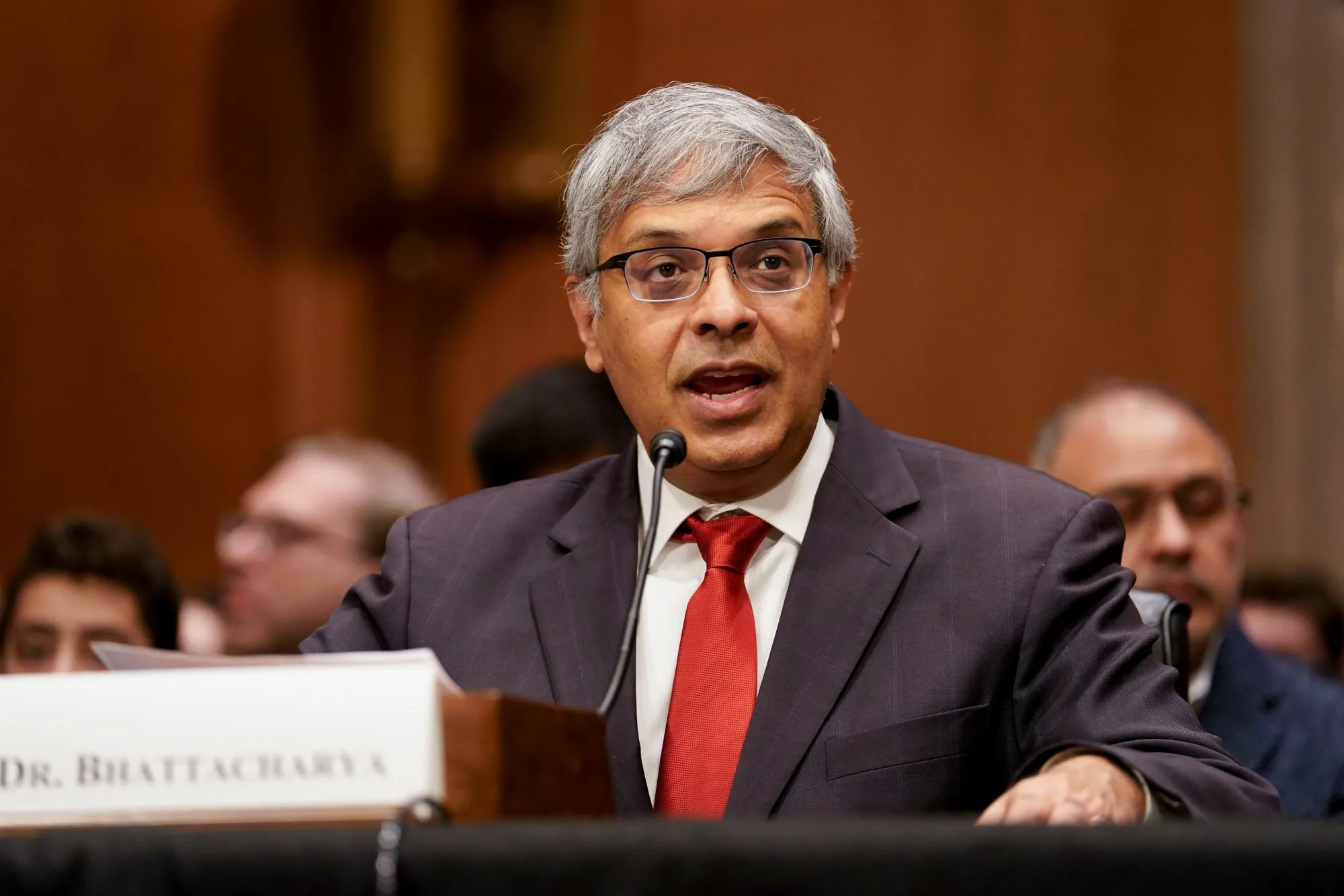 Trump’s NIH Pick Bhattacharya Says He Won’t Cut More Personnel - Bloomberg