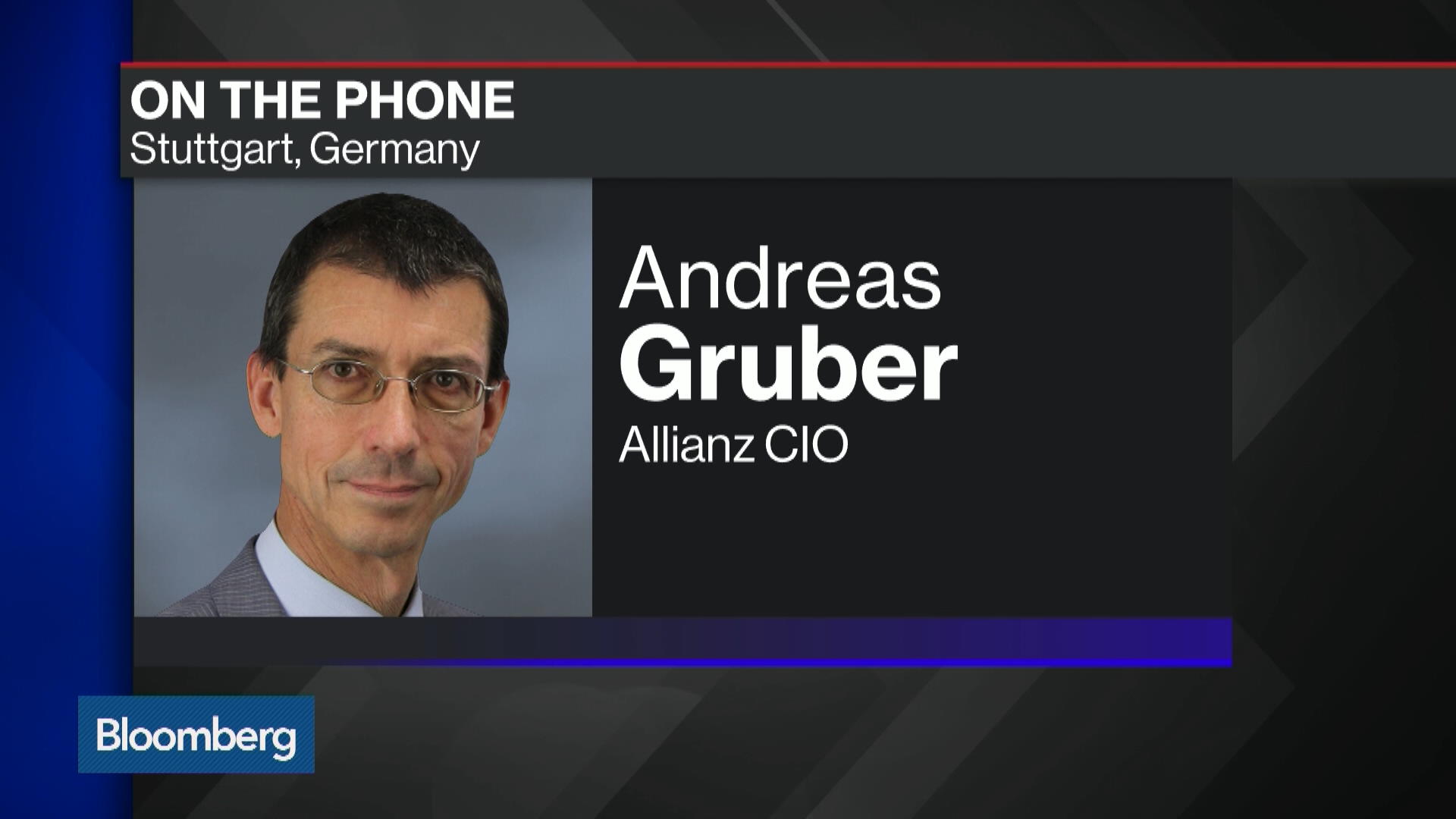 Watch Allianz's Gruber: German Bund Bubble From Our Perspective - Bloomberg