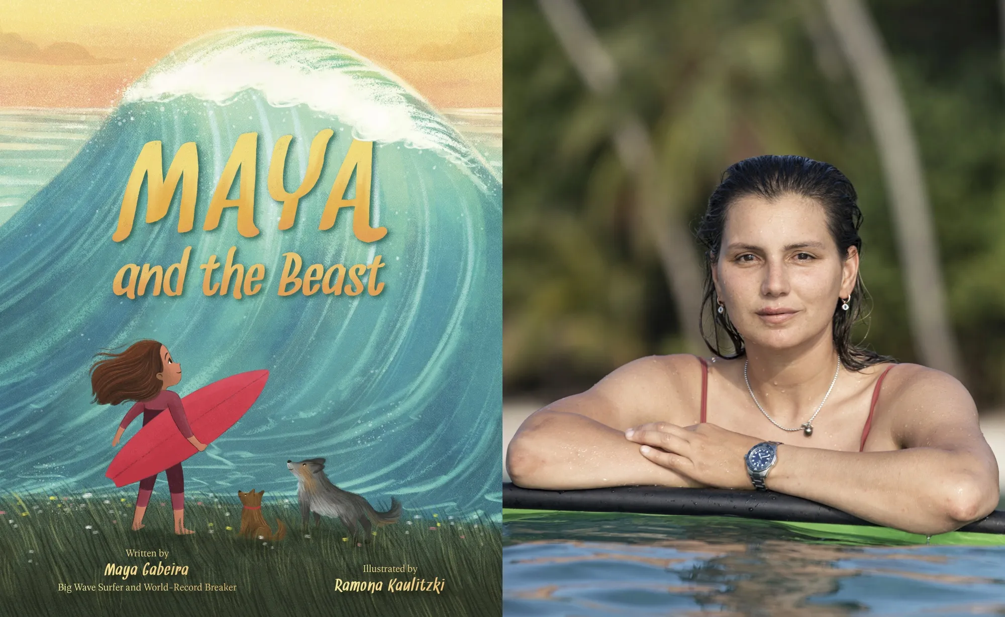 Maya and the Beast: Surfer Maya Gabeira Has Book Deal With Children's ...