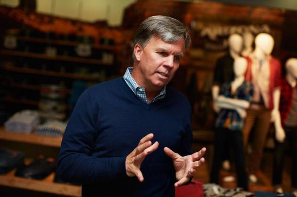 Ron Johnson at a JCPenney Store - Bloomberg