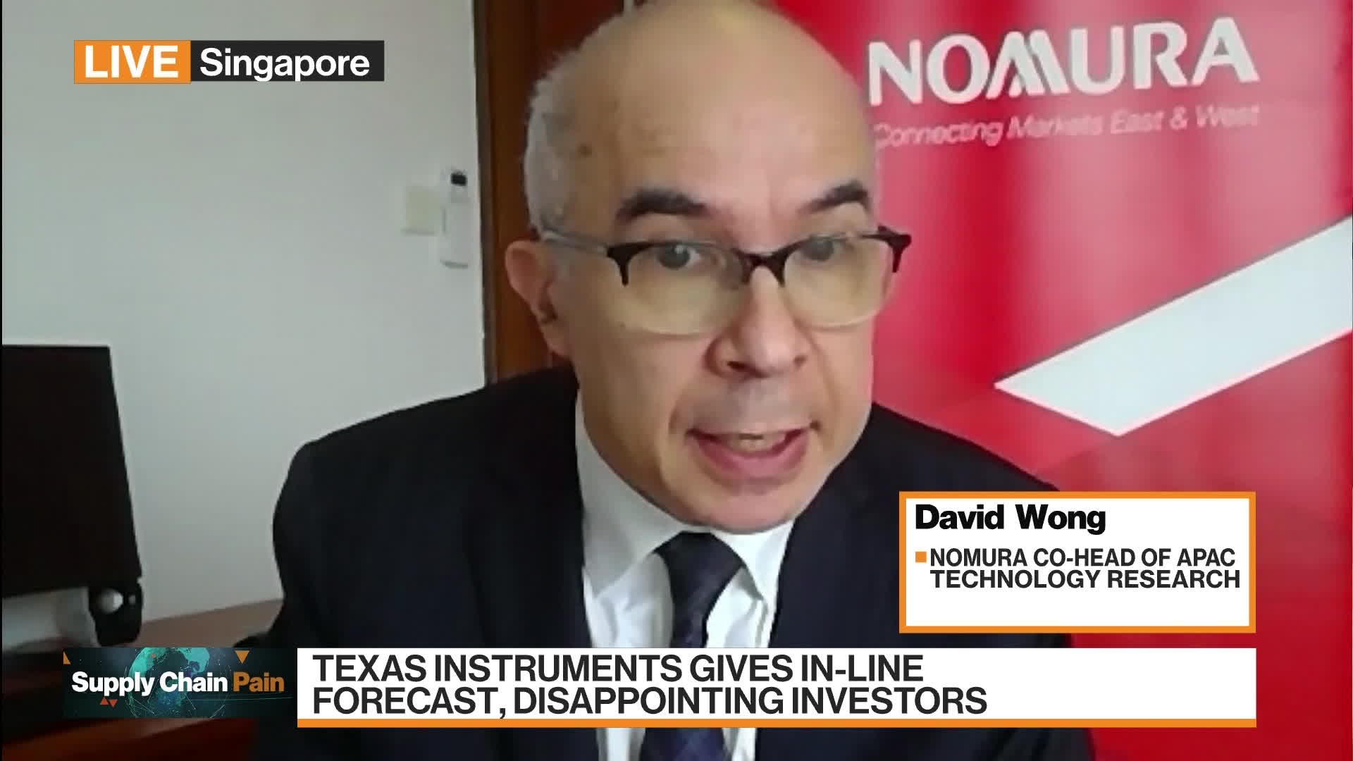 Watch Nomura's David Wong on the Outlook for Chipmakers - Bloomberg