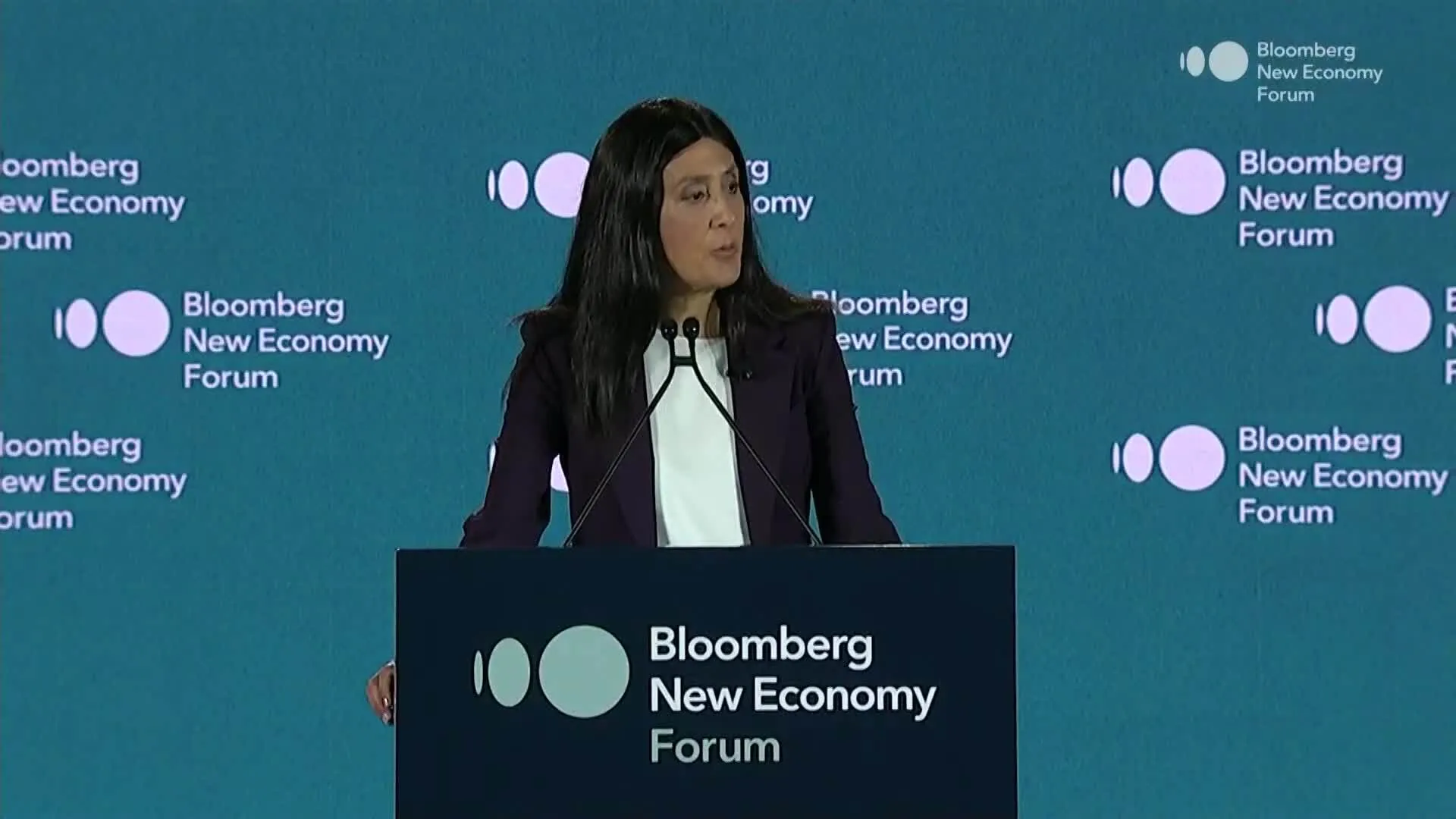 Watch Bloomberg New Economy Forum Day 3 Opening Remarks - Bloomberg