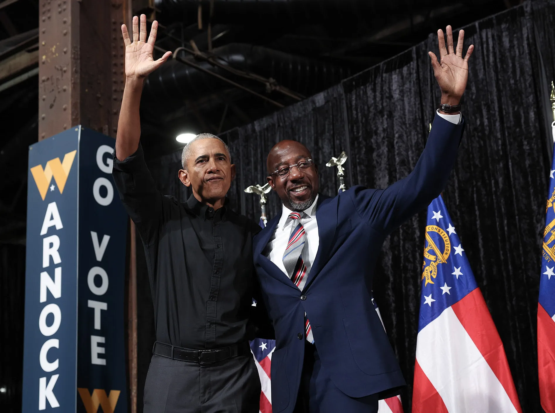 Obama Boosts Warnock as Walker Courts Rural Voters in Final Push ...