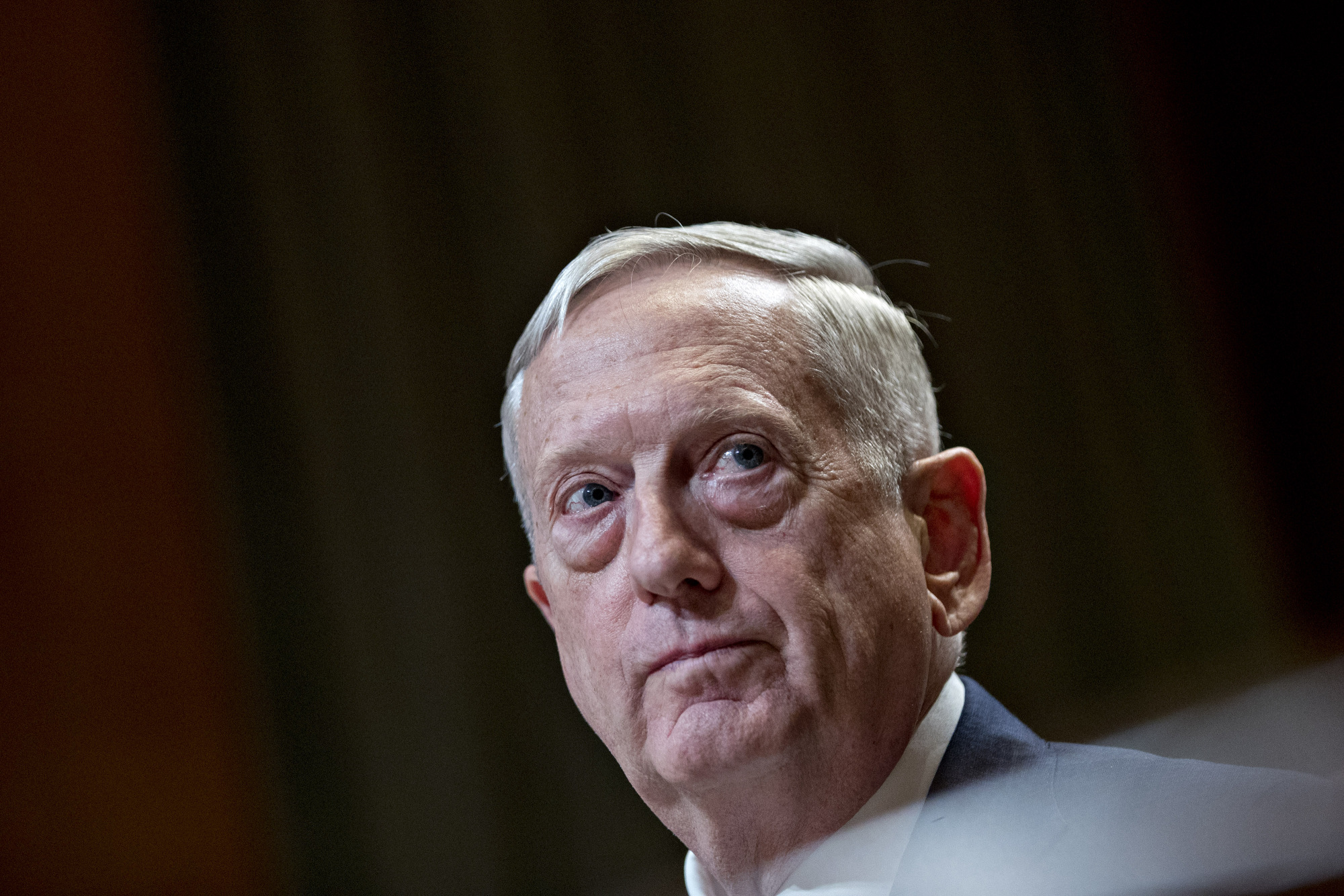Mattis Stays Mum on Trump Even While Taking Aim at His Policies - Bloomberg
