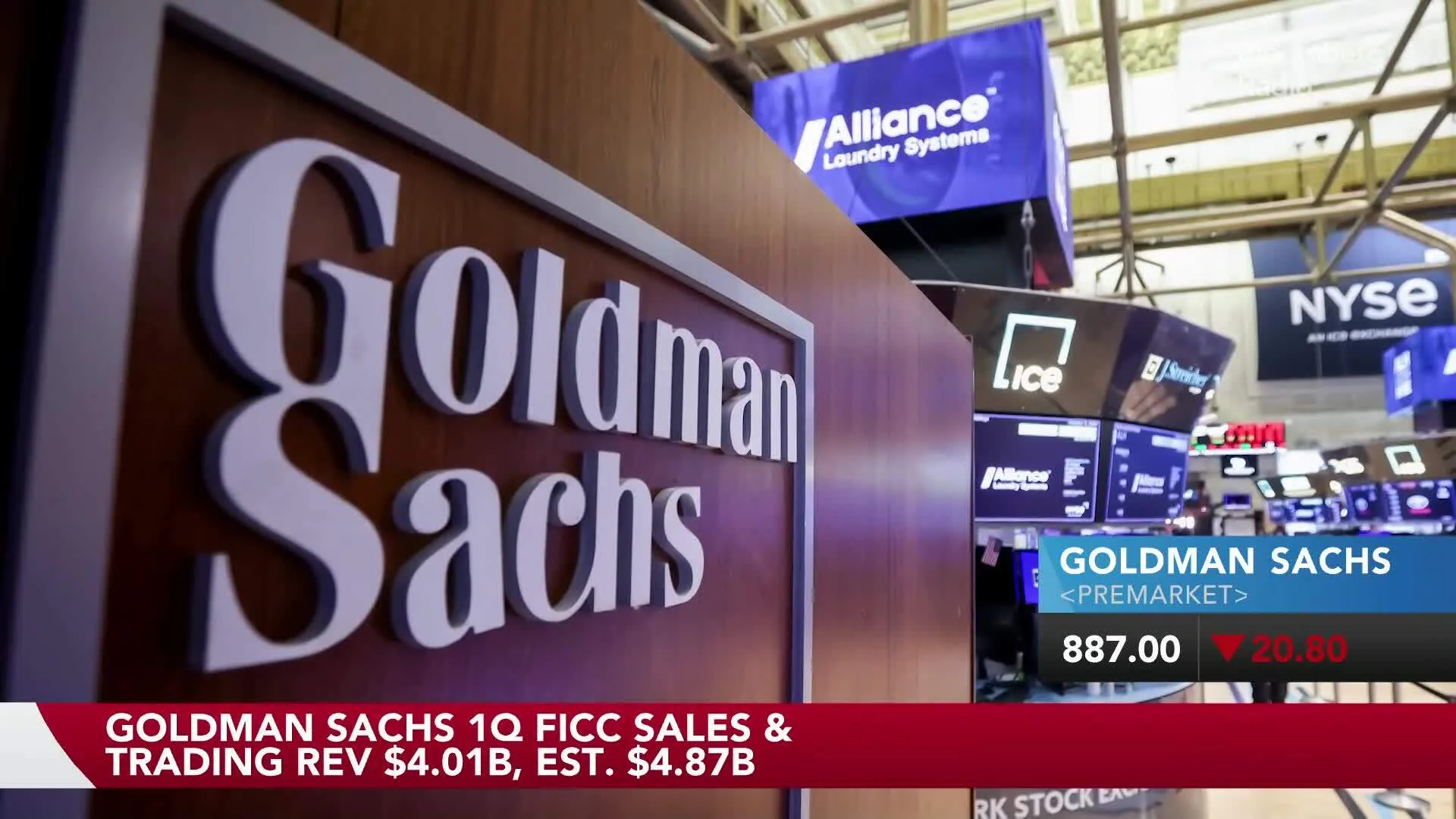 Watch Goldman Bond Trading Miss Outweighs Equity Record - Bloomberg