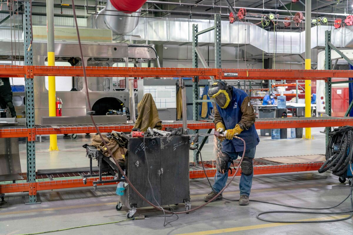 US Business Activity Growth Cools as Manufacturing Weakens - Bloomberg