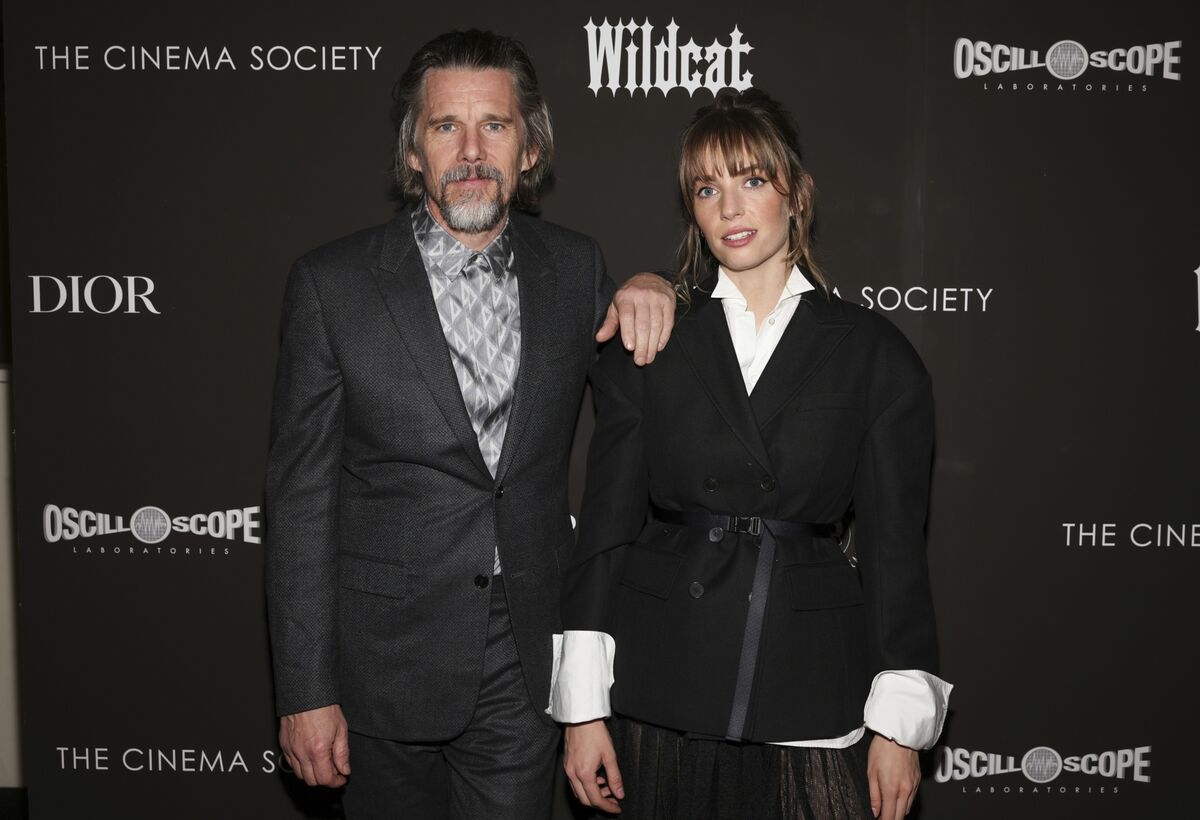 Ethan Hawke and Maya Hawke have a running joke about ‘Wildcat,’ their ...
