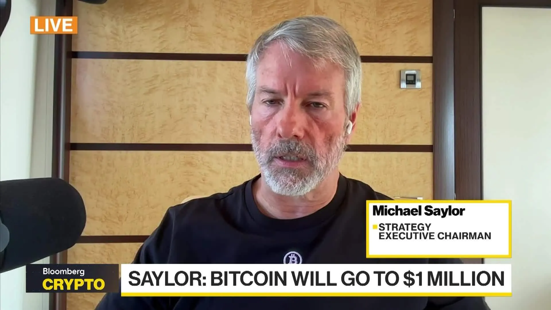 Watch Crypto Winter ‘Not Coming Back’: Saylor - Bloomberg
