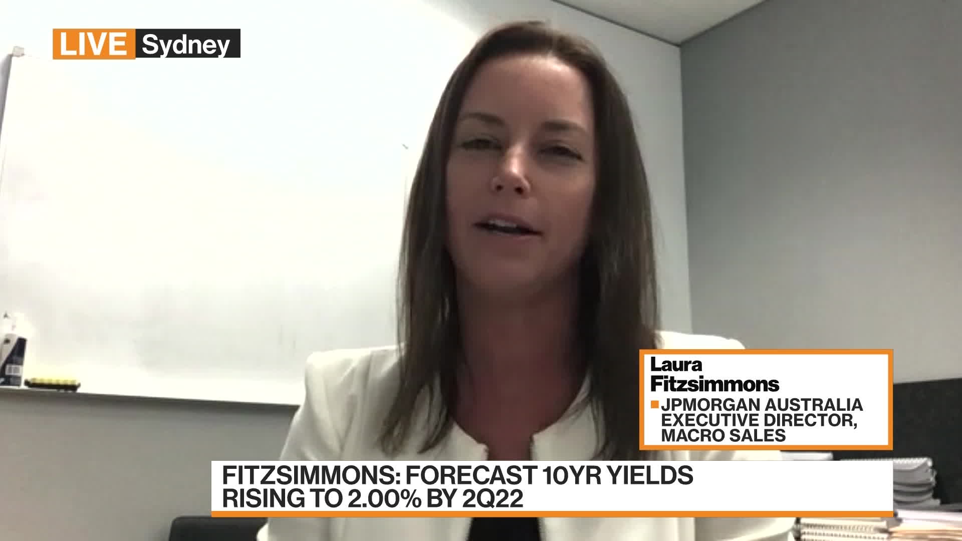 Watch JPMorgan Australia Laura Fitzsimmons on Fed, Central Banks ...