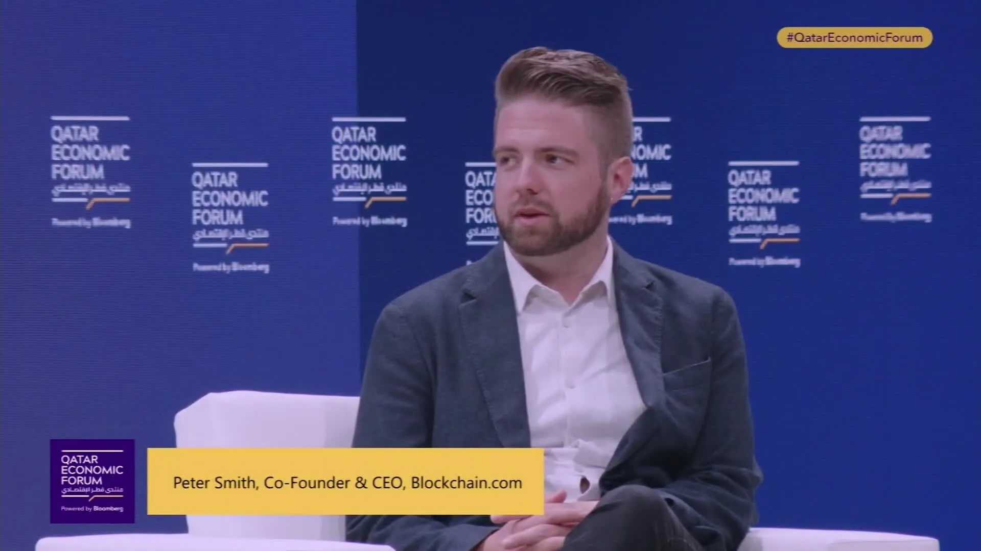 Watch Blockchain.com CEO on Cryptocurrency Moves - Bloomberg