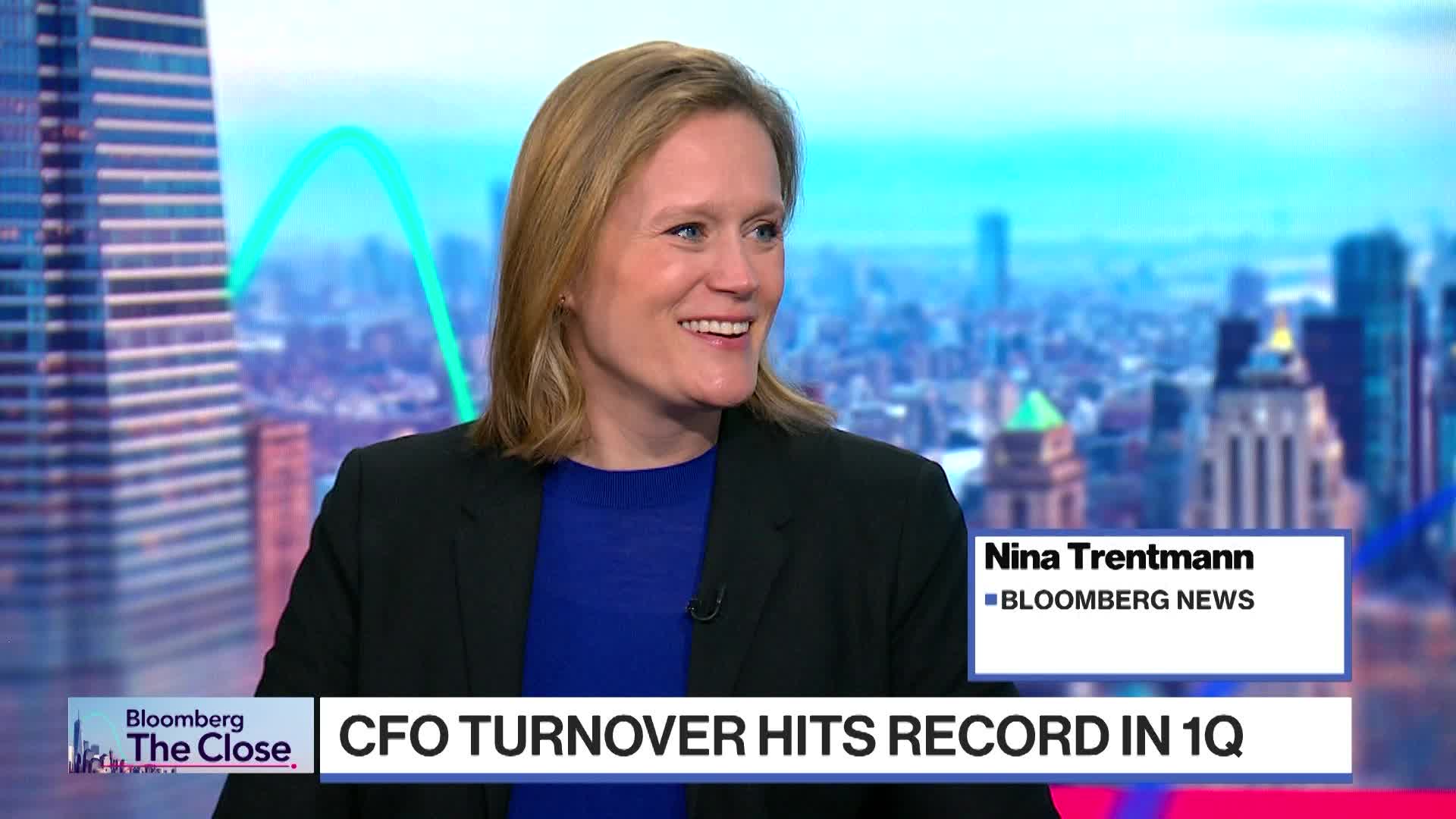 Watch CFO Turnover Hits Record in 1Q - Bloomberg