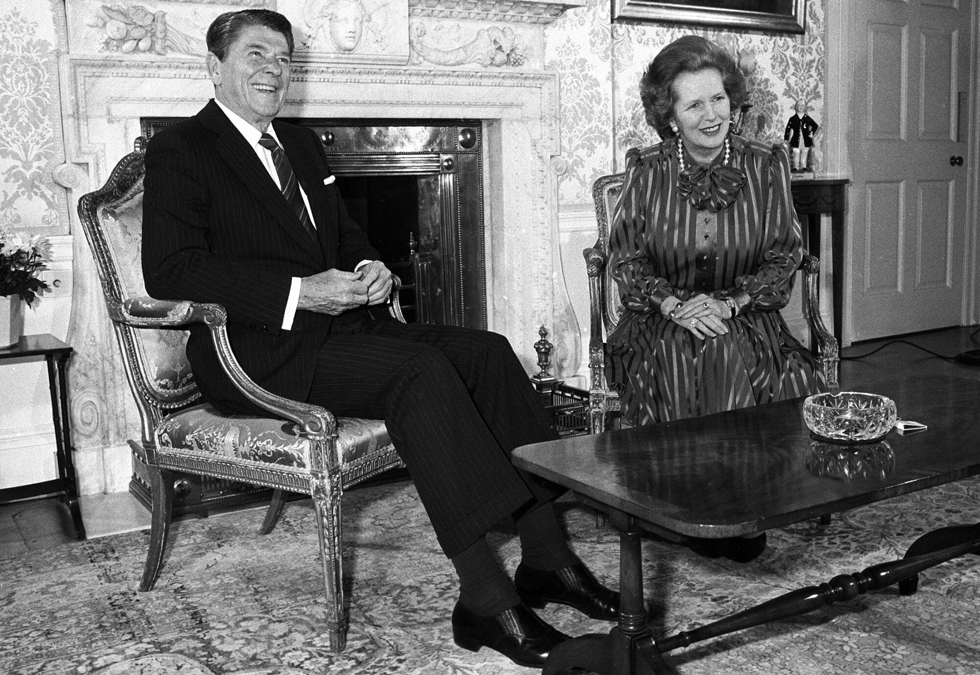 Trump Craves Reagan-Thatcher ‘Special Relationship’ With May - Bloomberg