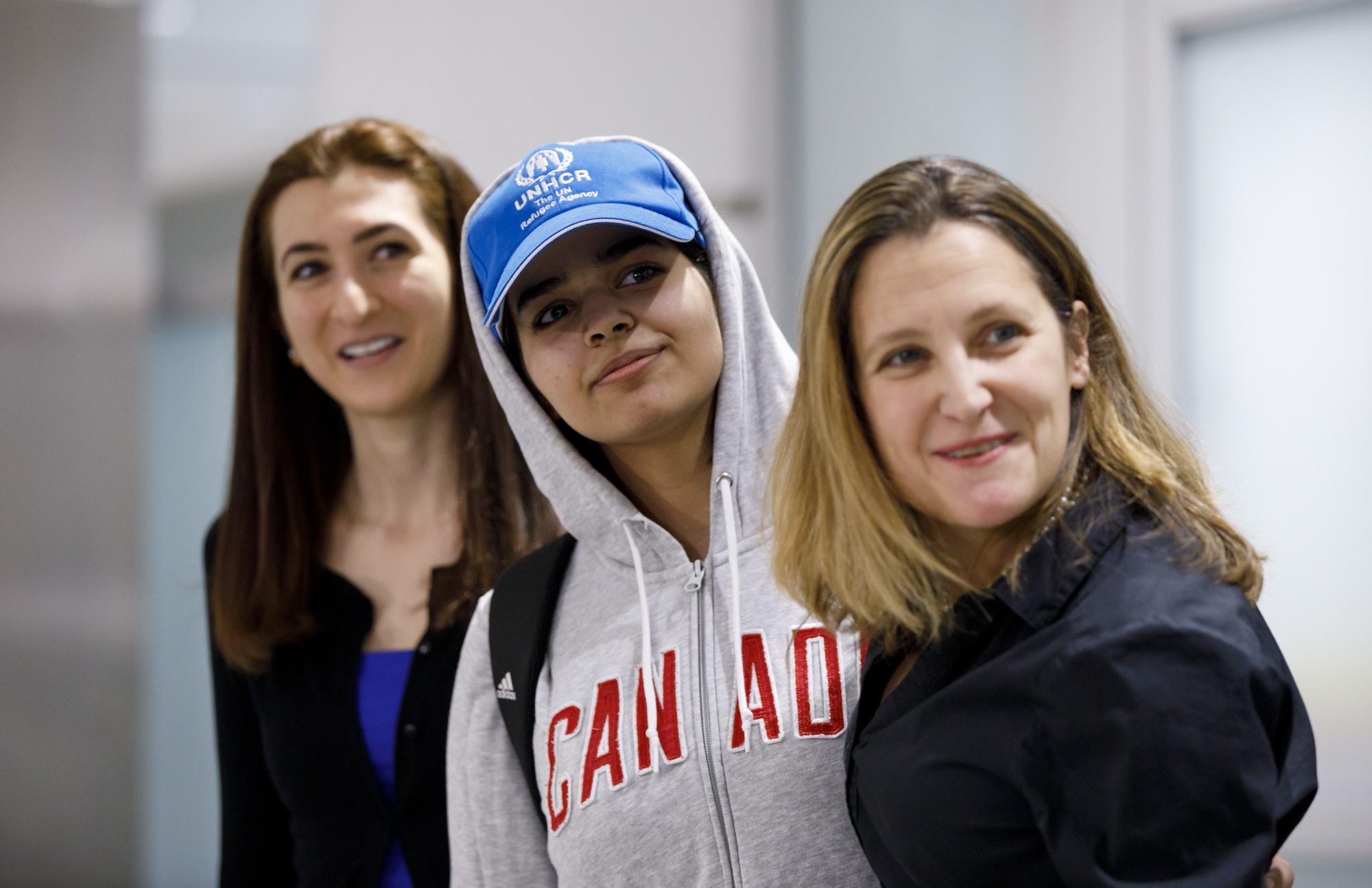 Saudi Woman Rahaf Mohammed Alqunun Reaches Canada - Bloomberg