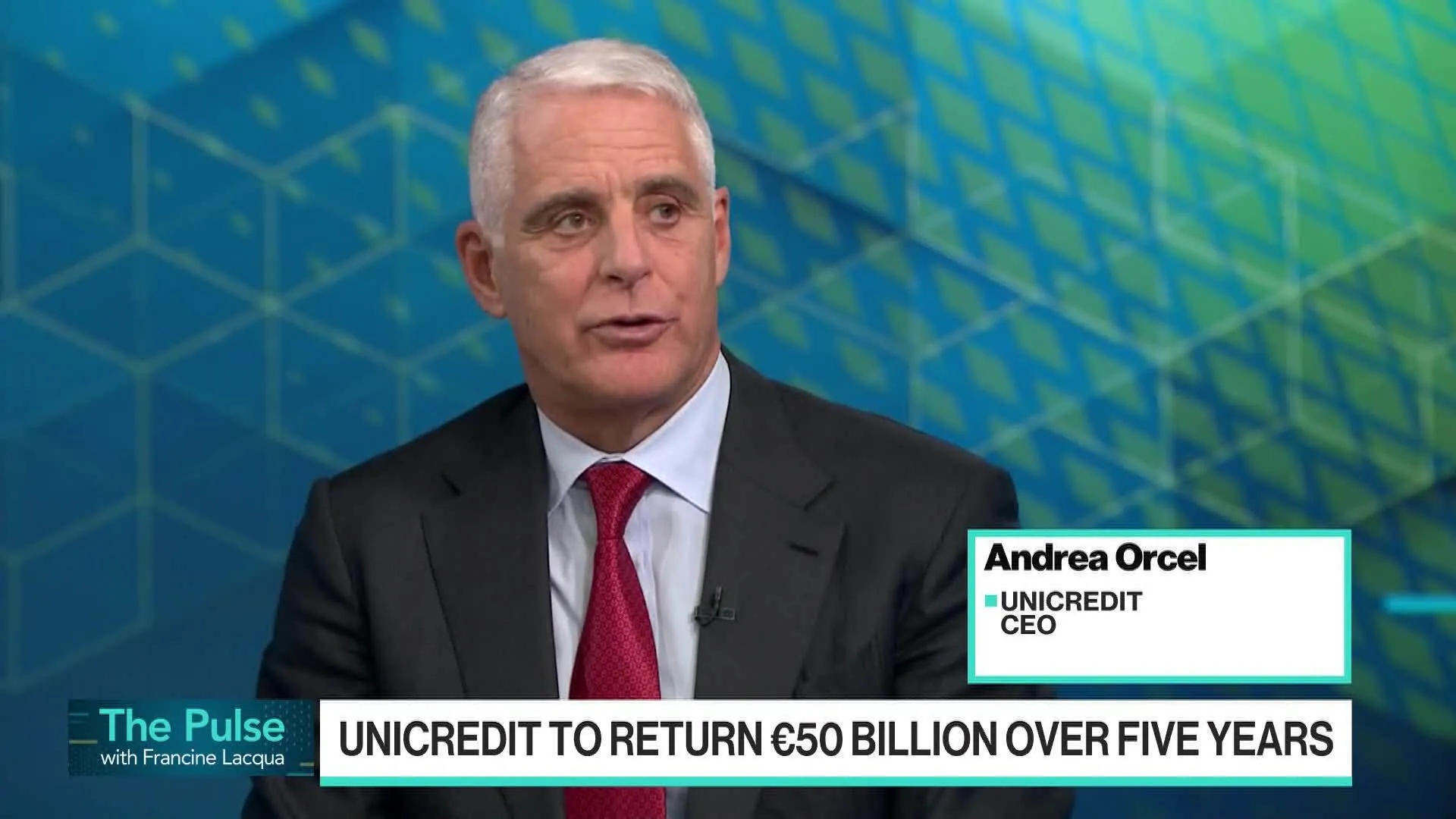 Watch Orcel Says He’s Open to New Term as UniCredit CEO - Bloomberg