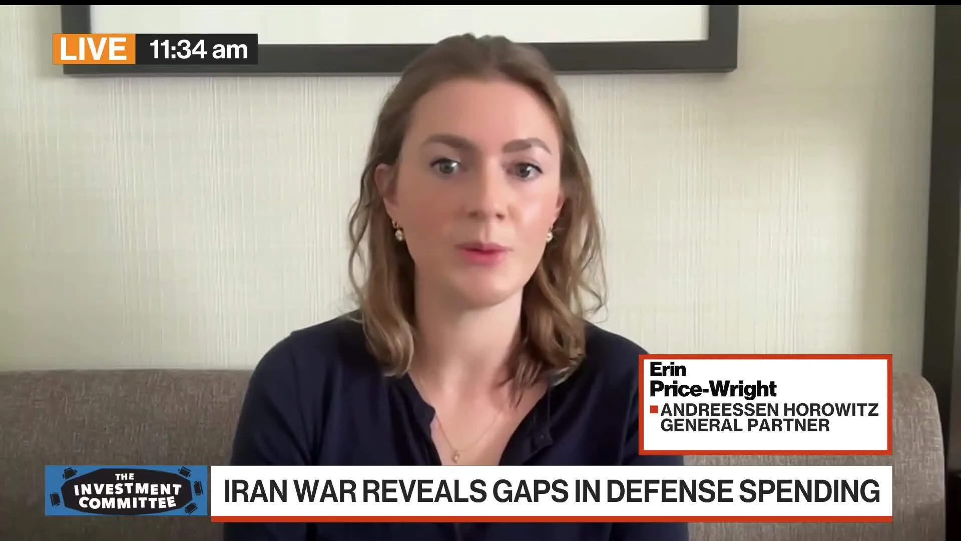 Watch Work to Do on Defense Supply Chain: Erin Price-Wright - Bloomberg