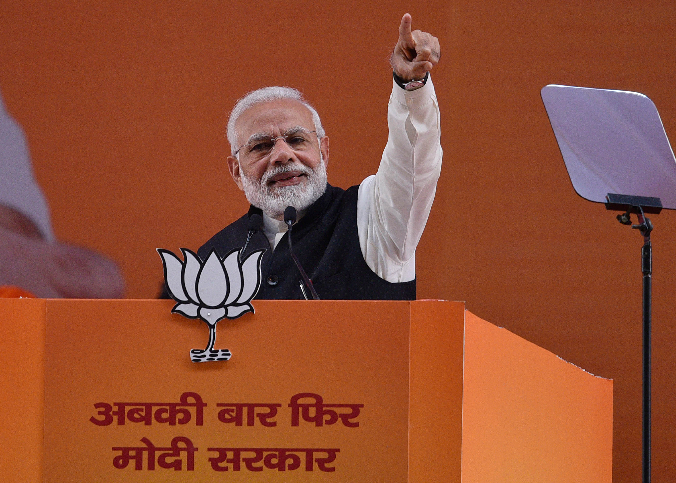 Modi Launches India Election Campaign With `Miles to Go' Speech - Bloomberg