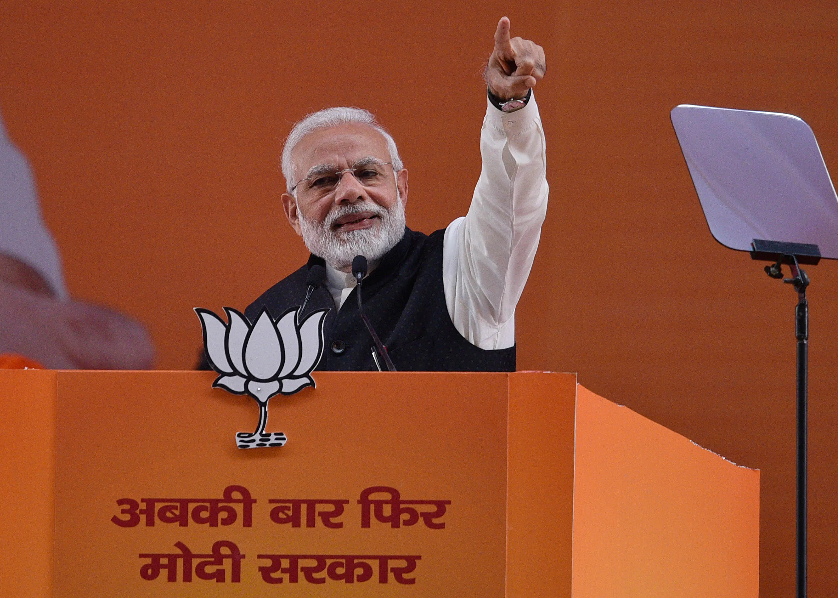 Modi Launches India Election Campaign With `Miles to Go' Speech - Bloomberg