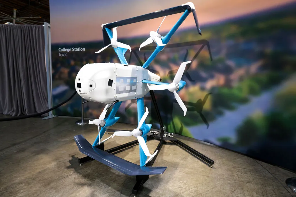 Amazon drone contract store