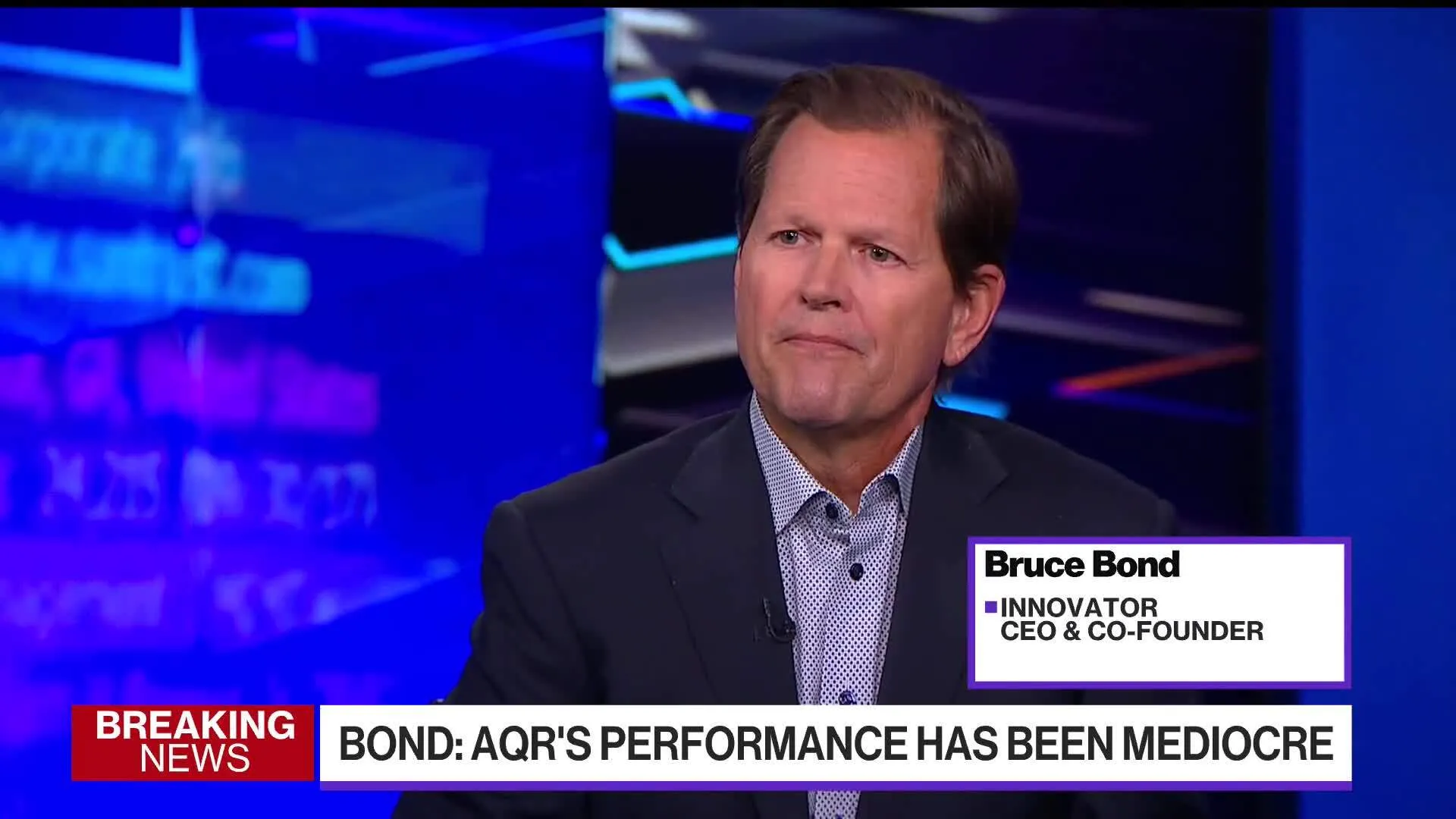 Watch ETF Billionaire Bruce Bond Talks Buffer Funds - Bloomberg