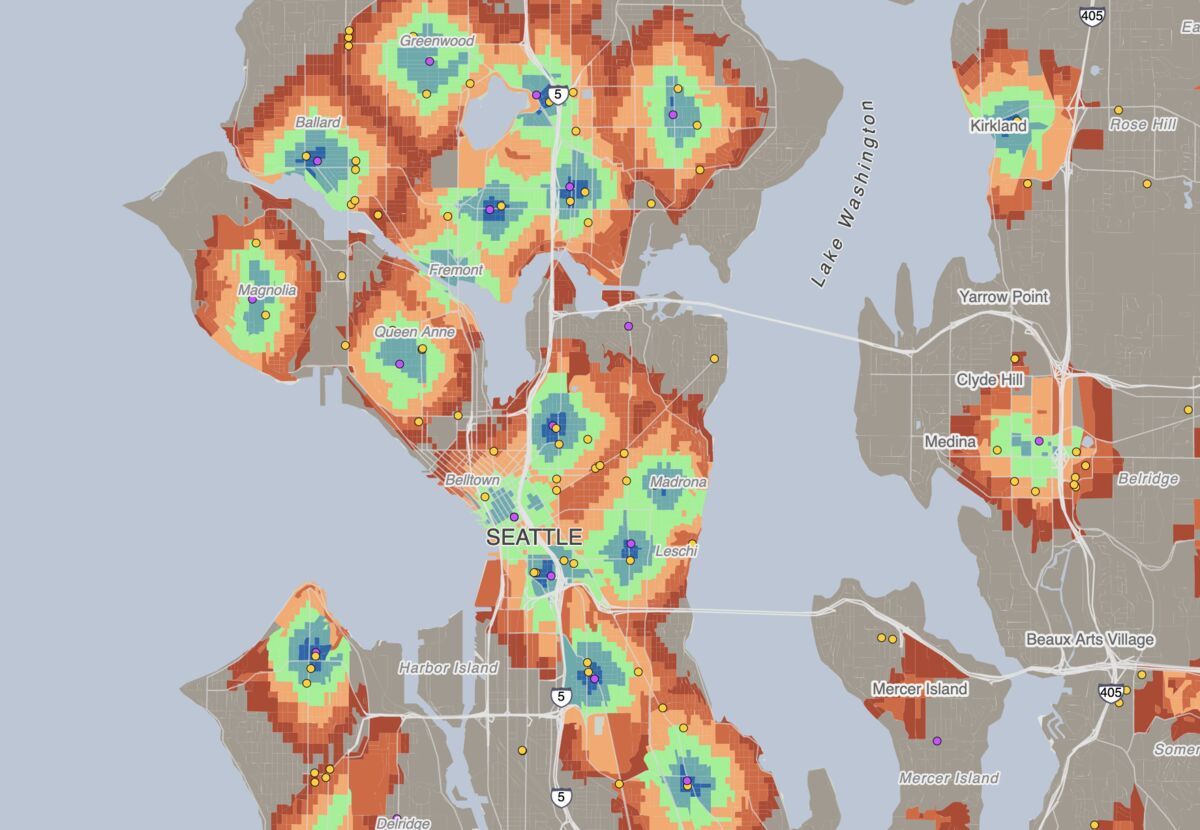 How Walkable Is Your Neighborhood? A New Map Tool Offers an Answer ...