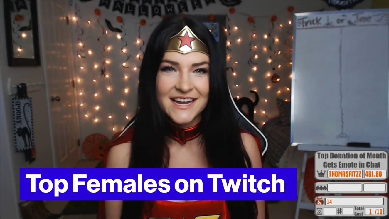 Watch Meet the Top Female Streamers on Twitch - Bloomberg