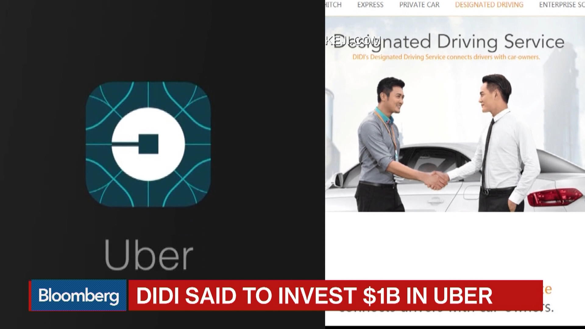 Uber and Didi Said to Merge in China