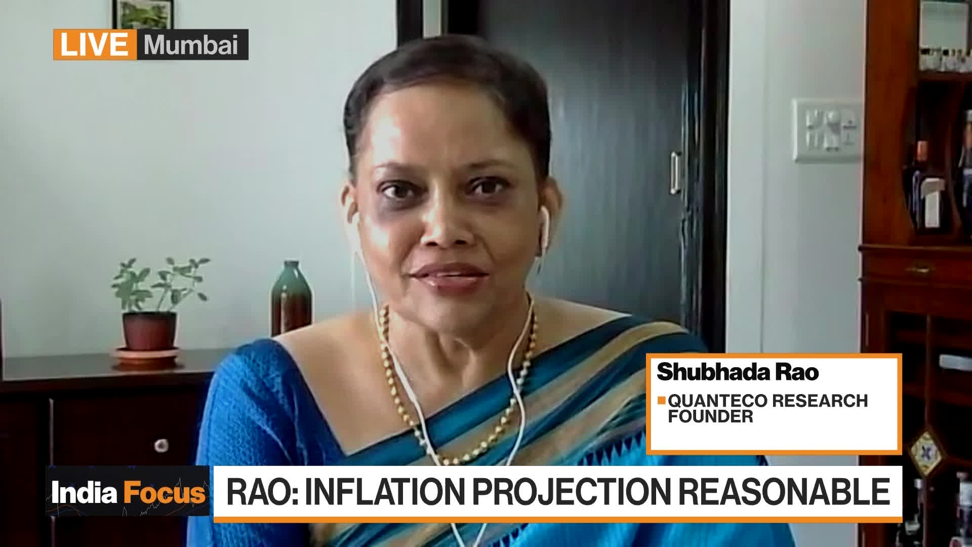 Watch QuantEco’s Rao on India’s Inflation Outlook - Bloomberg