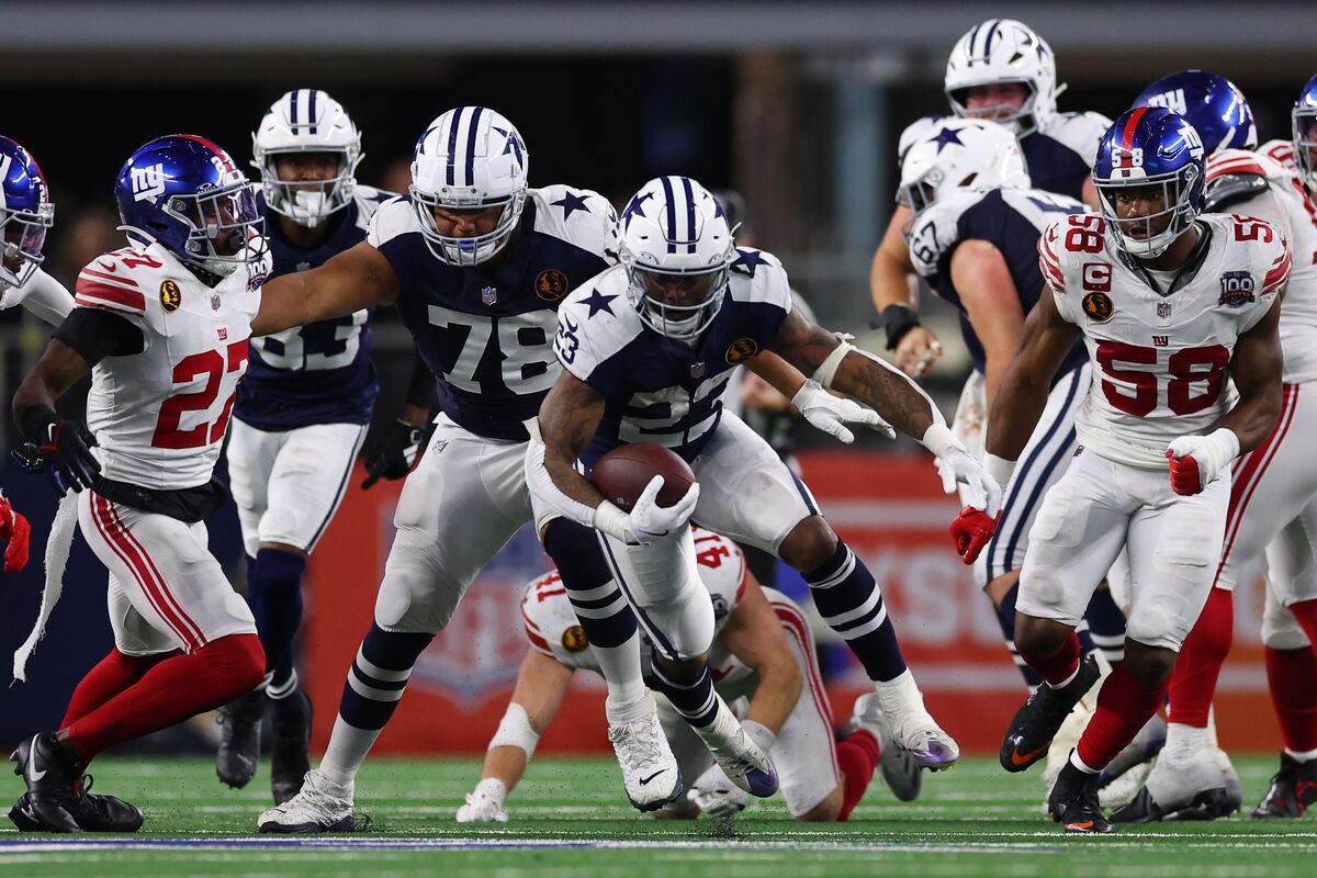 Cowboys Win Over Giants Was Most-Watched NFL Game This Season - Bloomberg