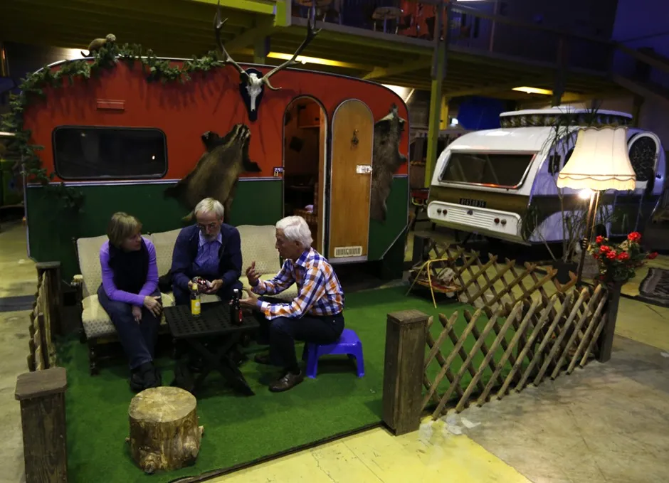 Spend the Night in a Vintage Camping Caravan Jammed in an Old German ...