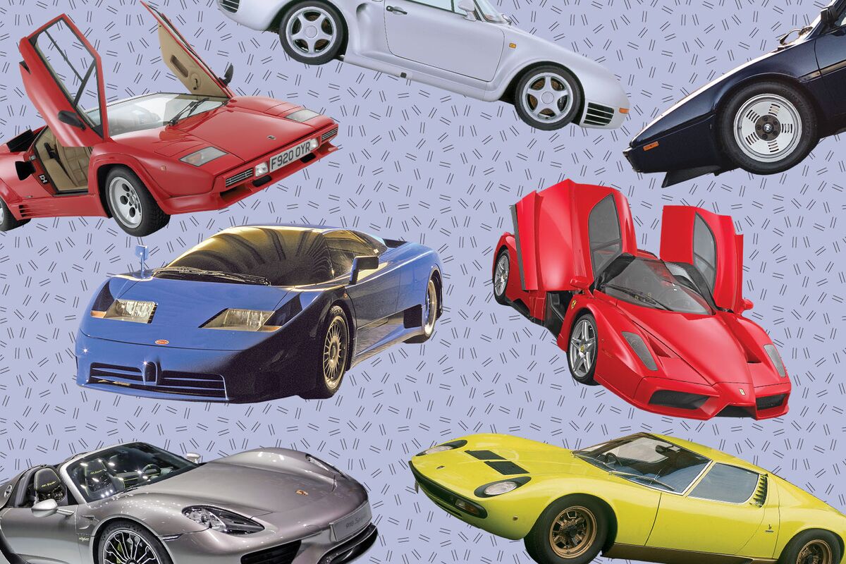 A Timeline of Supercar Innovations Over the Decades - Bloomberg