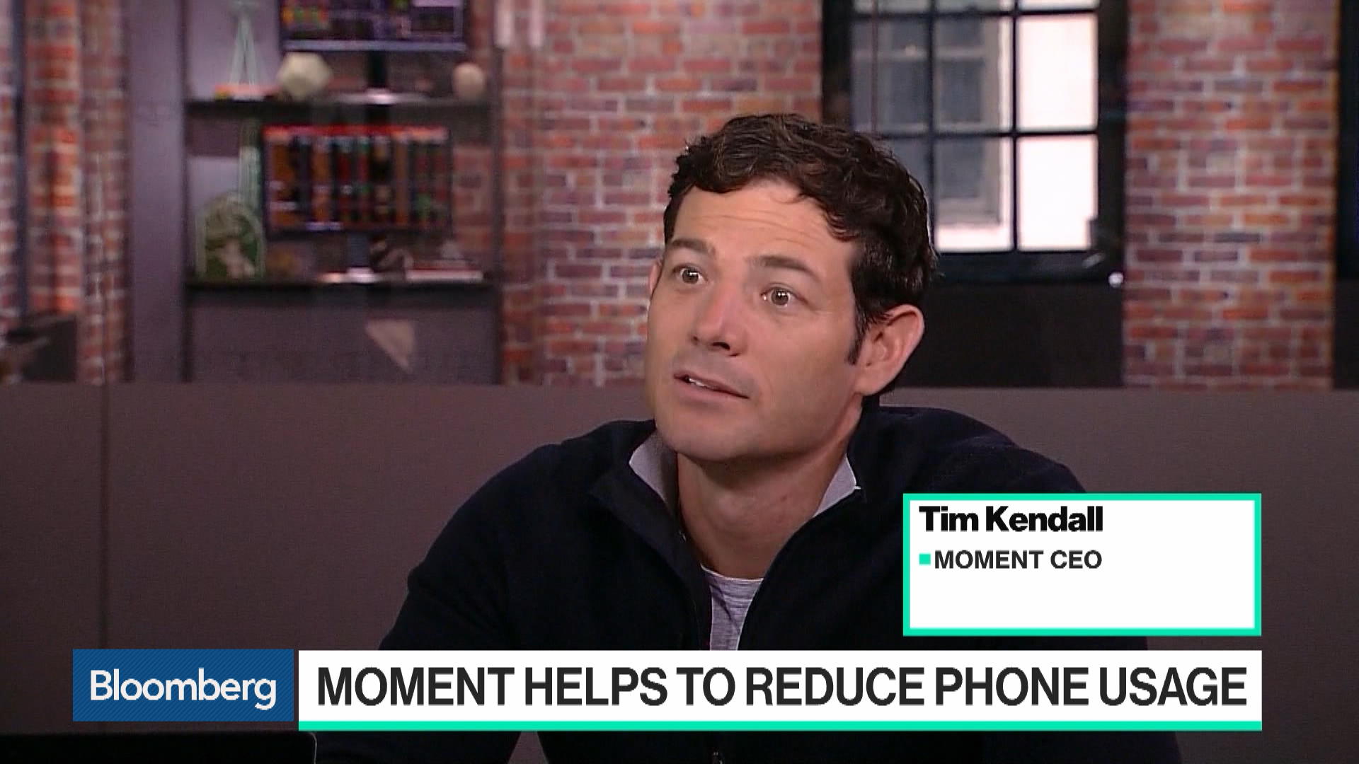 Watch How Moment Helps People Disconnect From Their Phones - Bloomberg