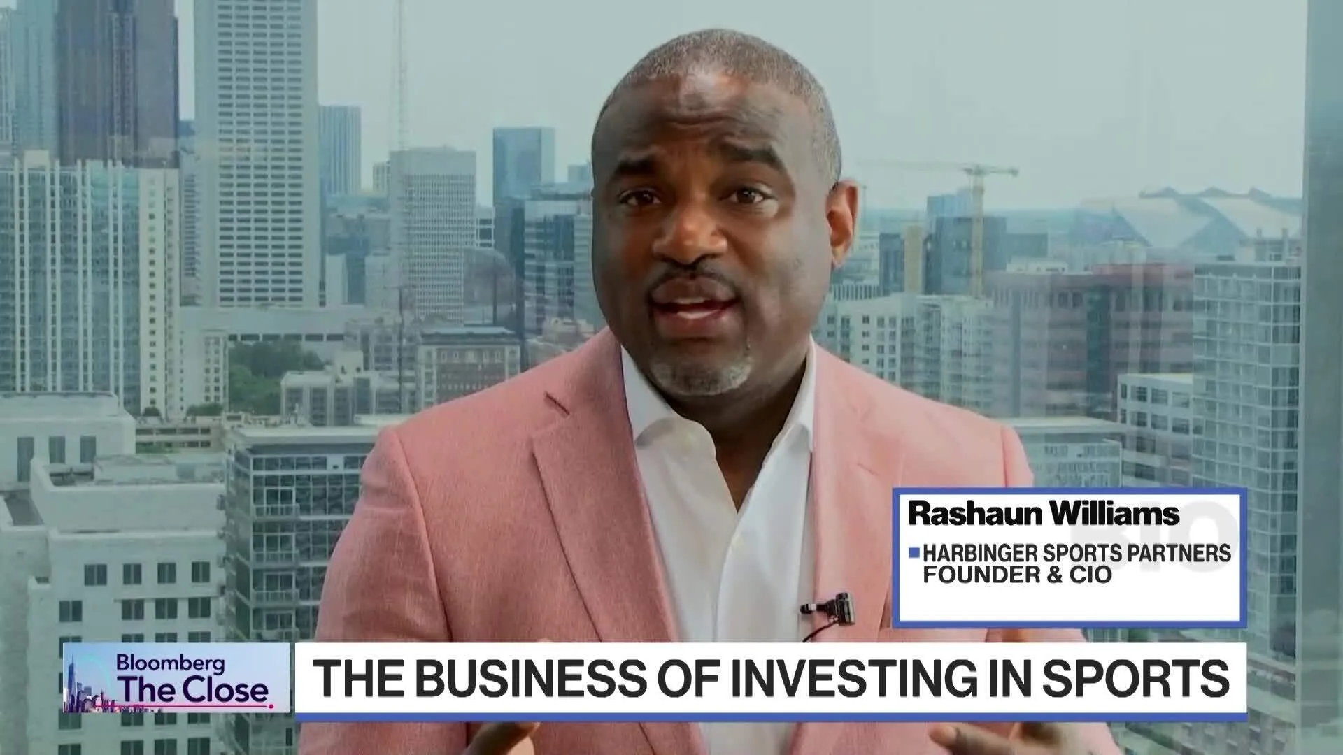 Watch Rashaun Williams Launches $750M Sports Fund - Bloomberg