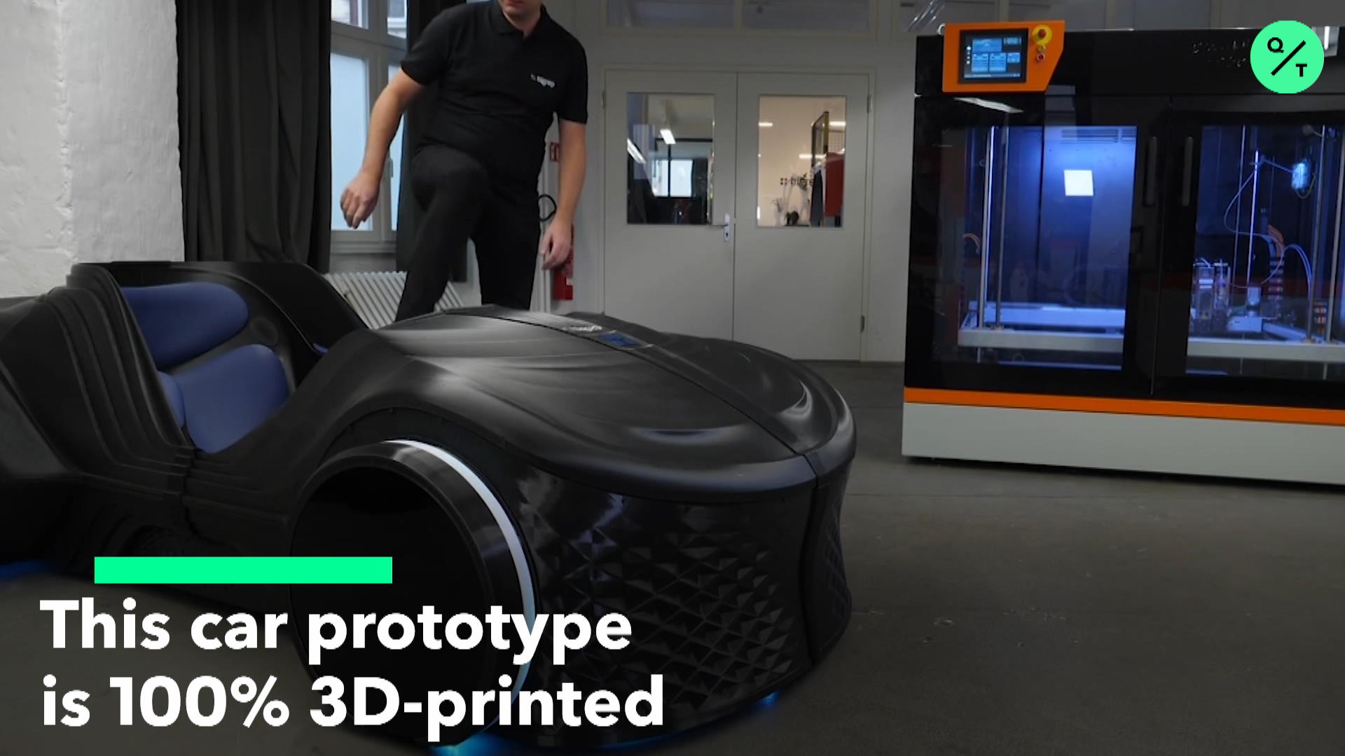 Watch The 3D-Printed LOCI Car Prototype - Bloomberg