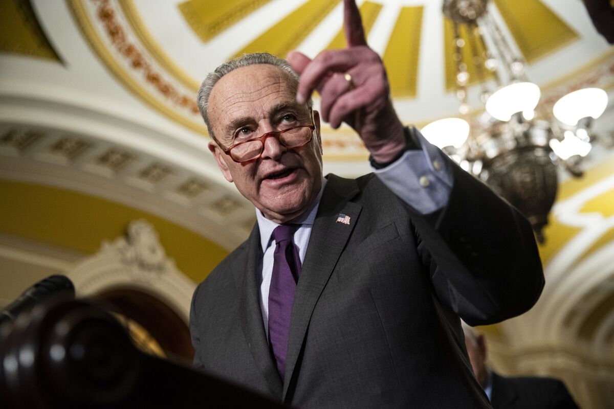 Schumer Flexes Democrats’ Subpoena Power in Warning to CEOs - Bloomberg Schumer Flexes Democrats’ Subpoena Power in Warning to CEOs - Bloomberg