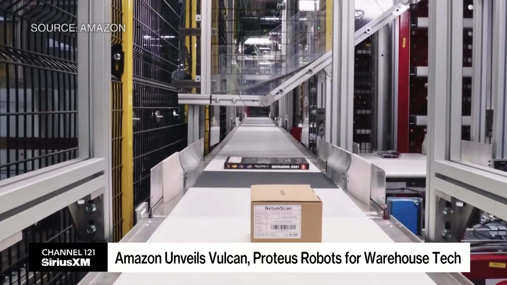 Watch Amazon Unveils New Tech for Warehouse Automation - Bloomberg