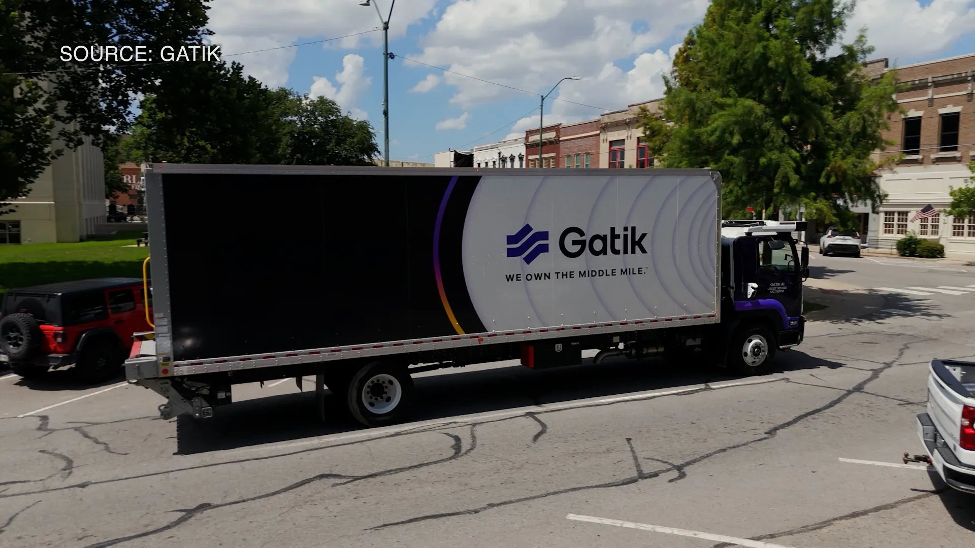 Watch Driverless Trucking Firm Gatik Signs Major $600M Deal - Bloomberg