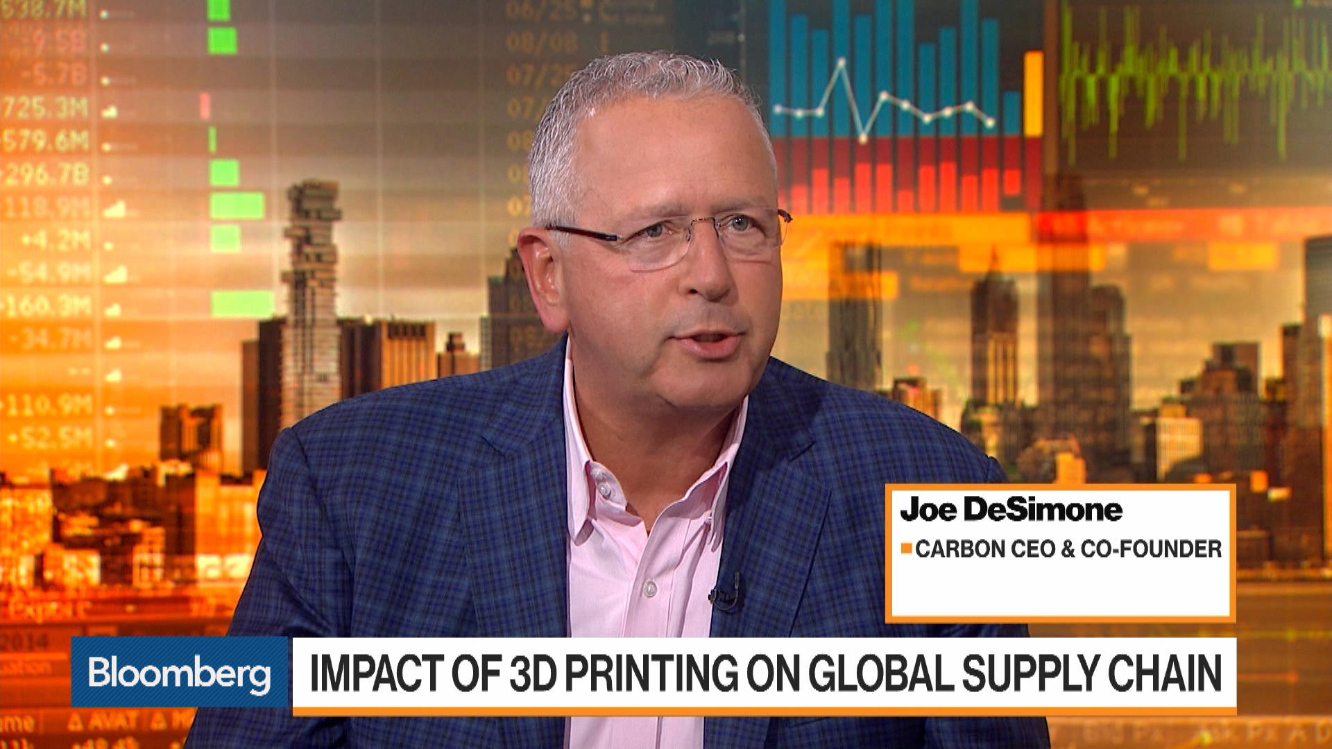 Carbon CEO Aims to Transform the 3D Printing World - Bloomberg