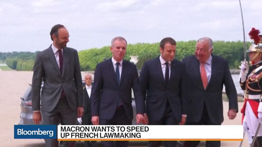 Macron's Existential Challenge to France: Drop the Cynicism - Bloomberg