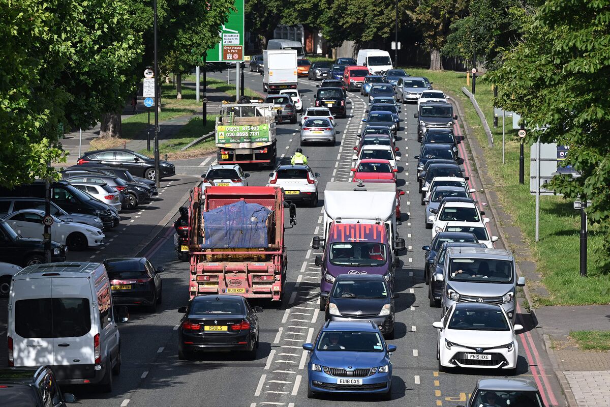 UK Rail Strikes Latest: Road Traffic Surges as Train Worker Walkout ...