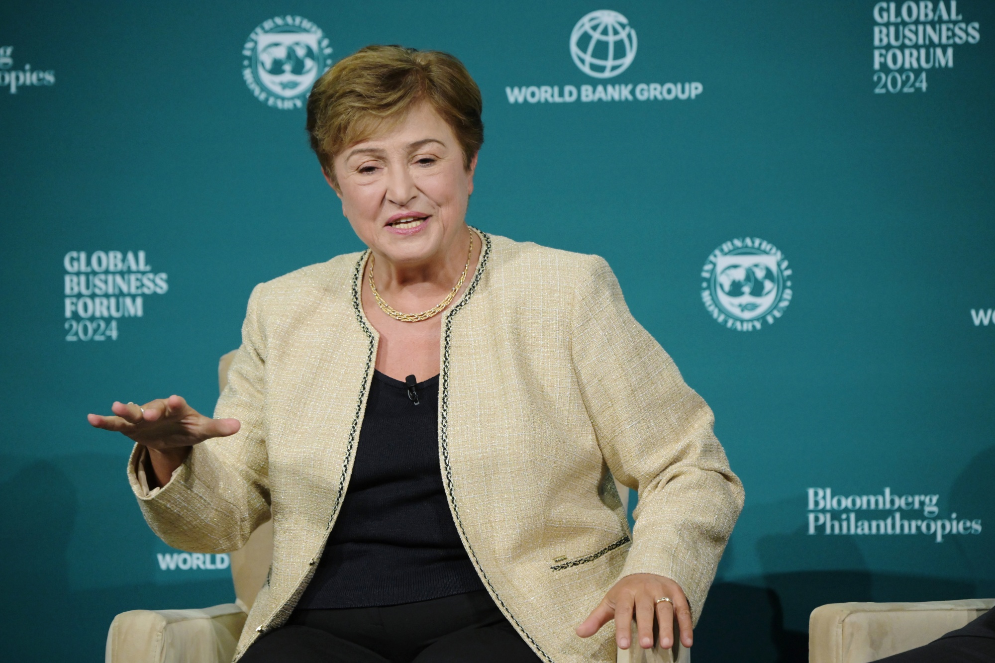 Carol Massar Body #wef25 #bloomberghouse | Bloomberg Live