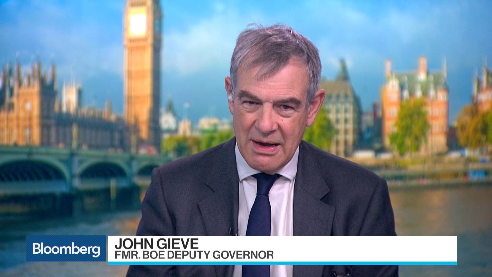 John Gieve: No Case for More BOE Action Today