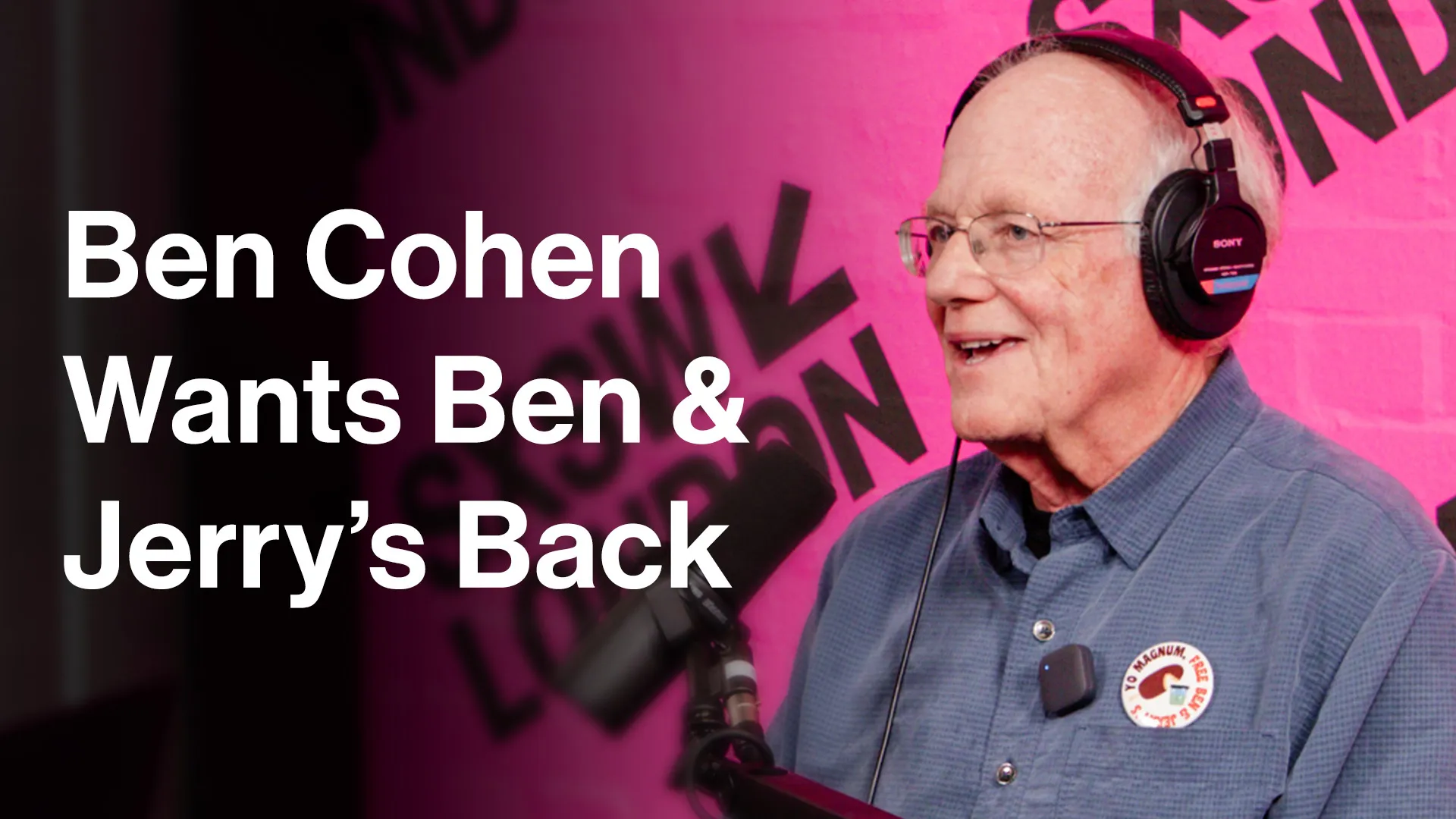 Watch Ben & Jerry’s Co-Founder’s War Against Big Ice Cream - Bloomberg