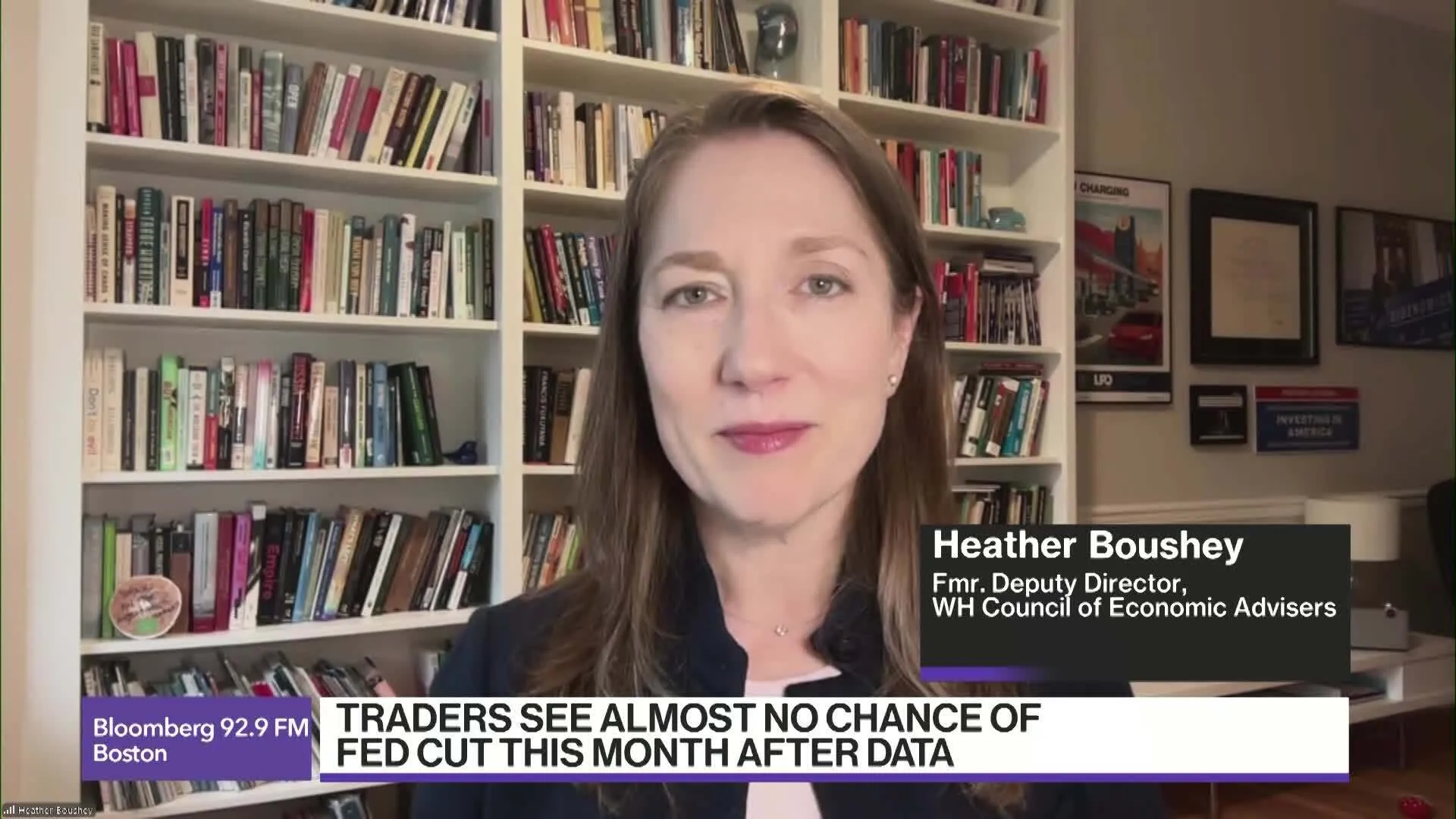 Watch 'Lackluster' Jobs Report Tough for Fed, Says Heather Boushey ...