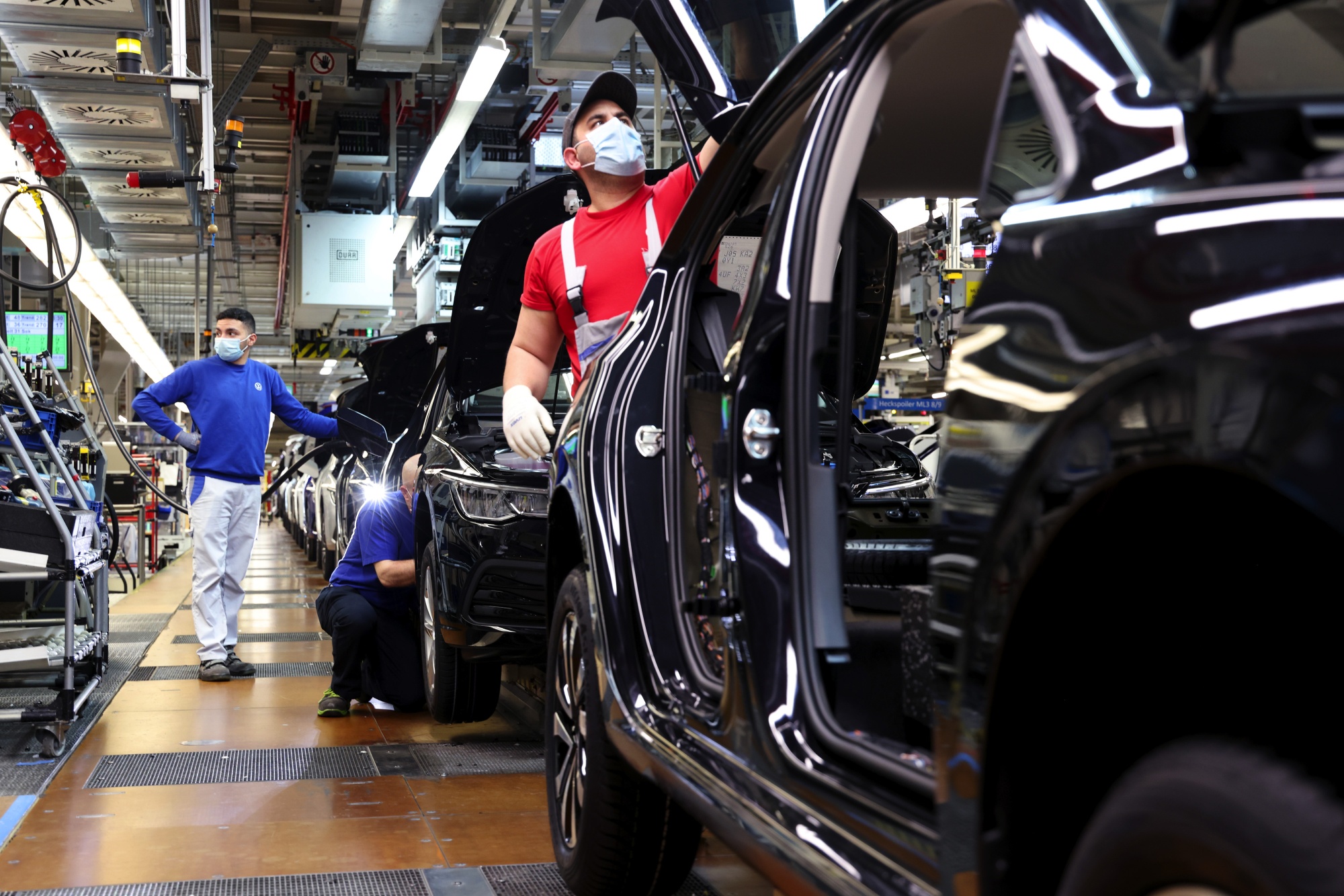 Car Assembly Line Workers