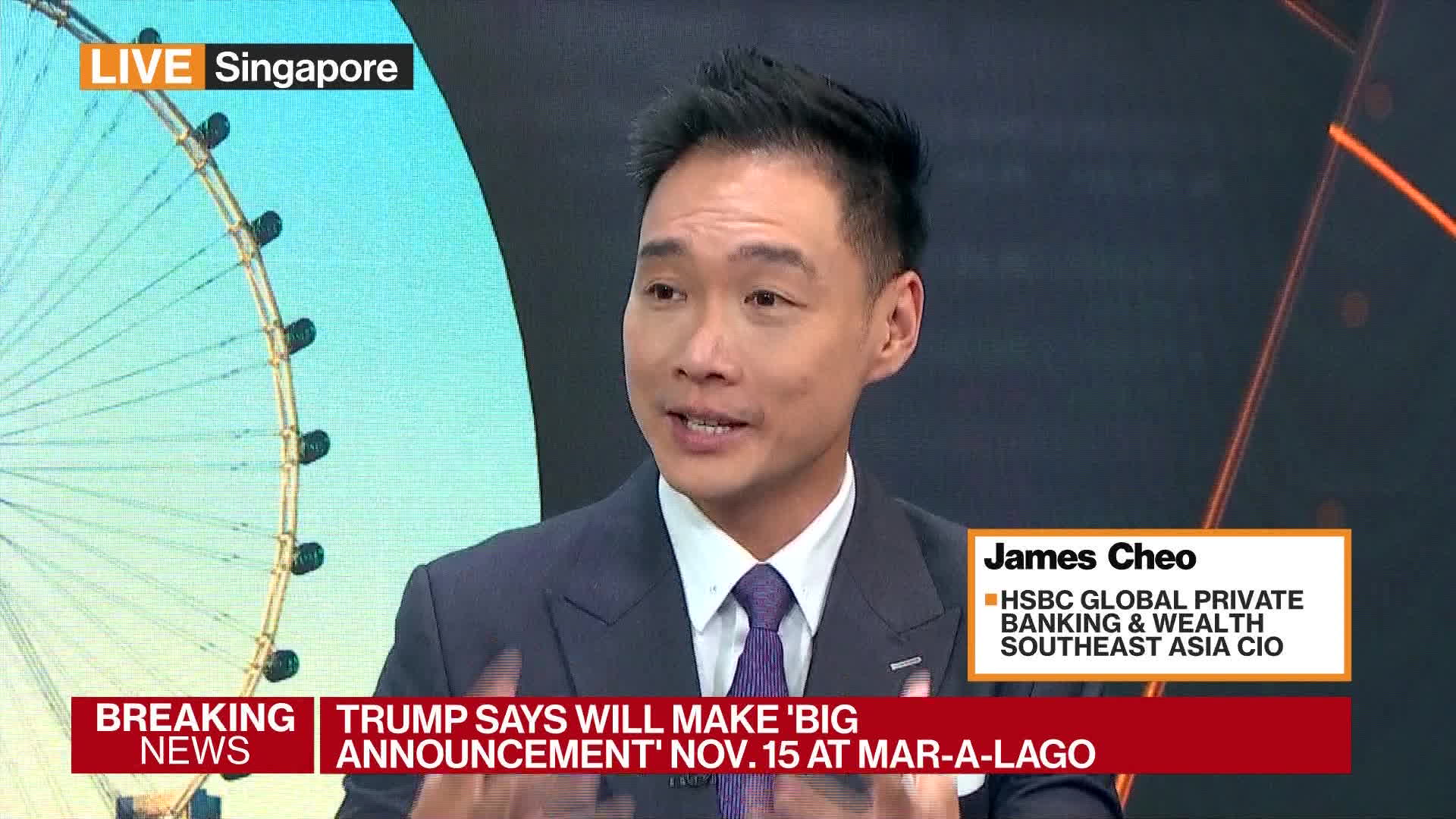 Watch HSBC's Cheo: Overweight Bonds, Hedge Funds - Bloomberg