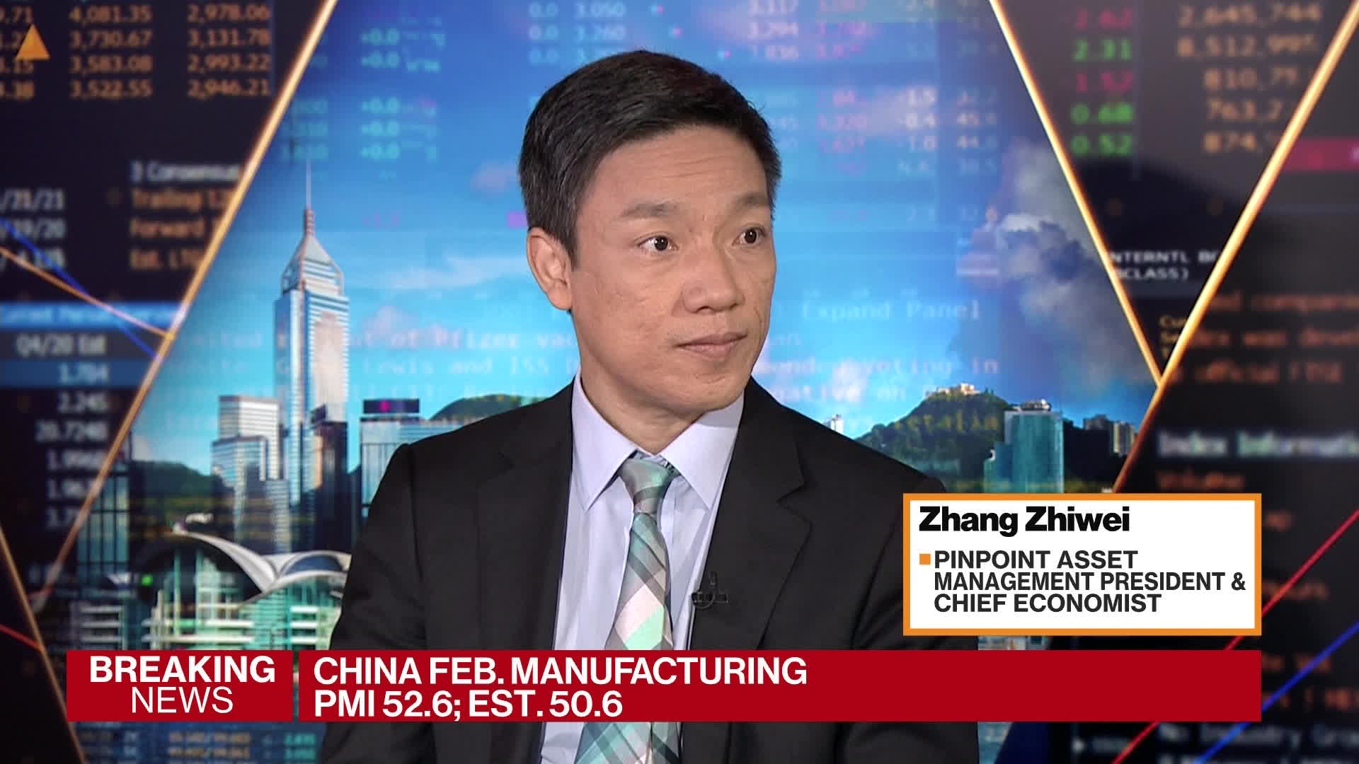 Watch Pinpoint's Zhang on China's PMI - Bloomberg